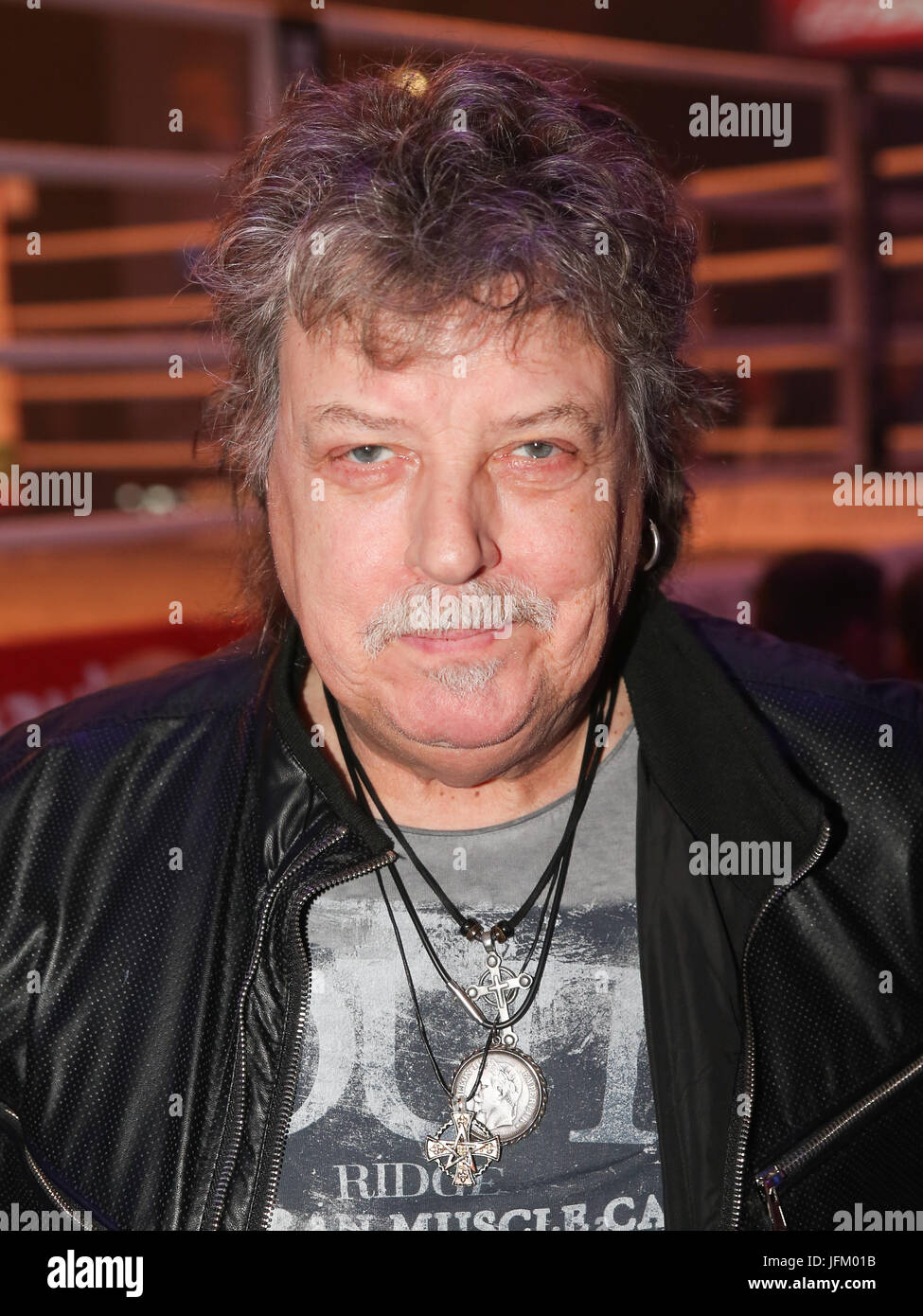 Ex-Puhdys Musician Dieter - Quaster- Hertrampf Stock Photo - Alamy