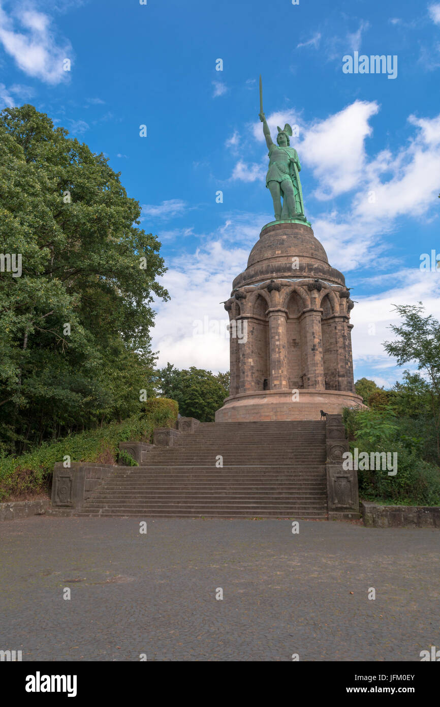 Hermann Monument in the Teutoburg Forest in Germany Stock Photo - Alamy
