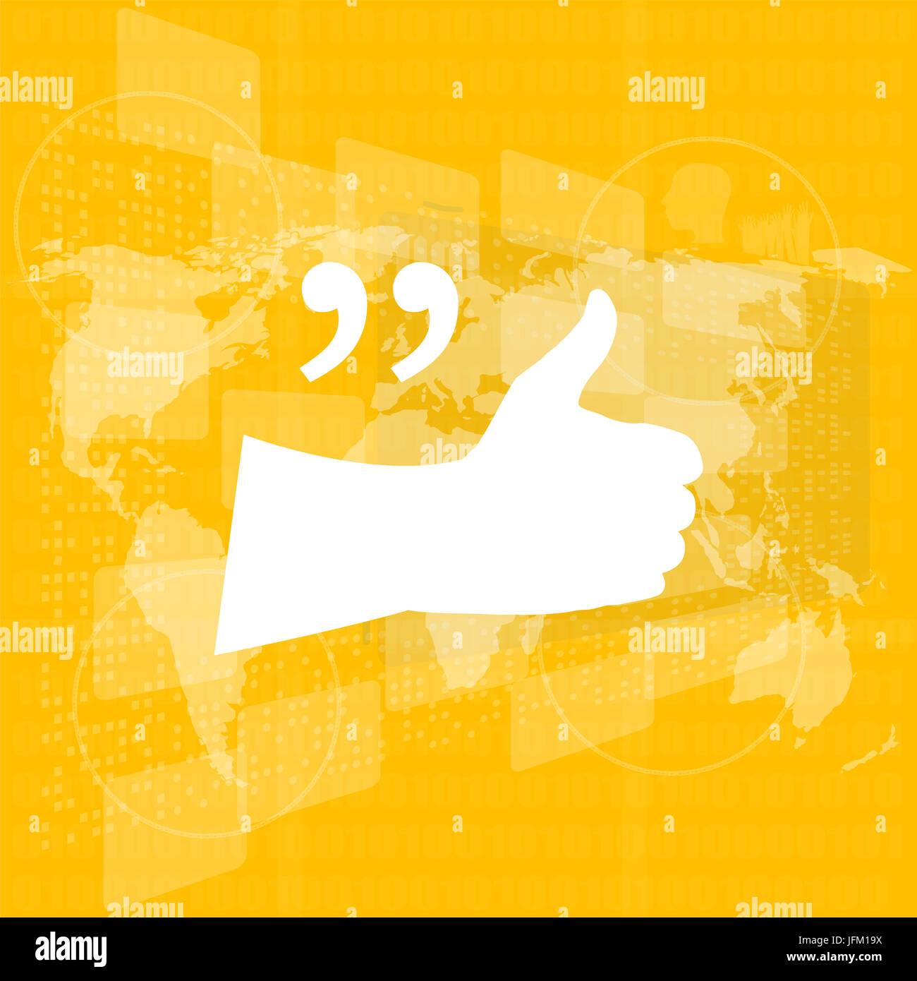 Quotation marks icon quotation marks hi-res stock photography and ...