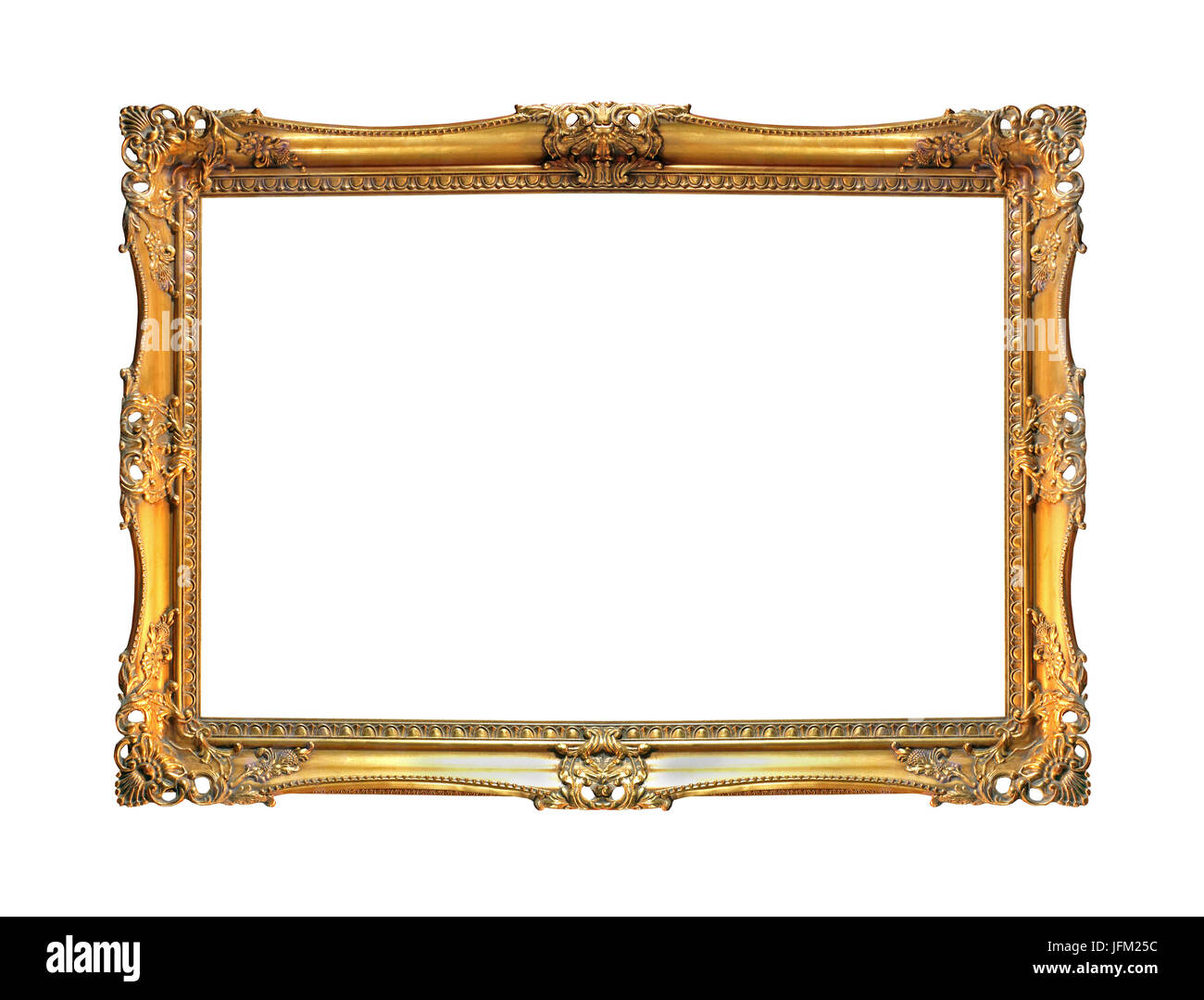Vintage gold frame Stock Photo - Alamy