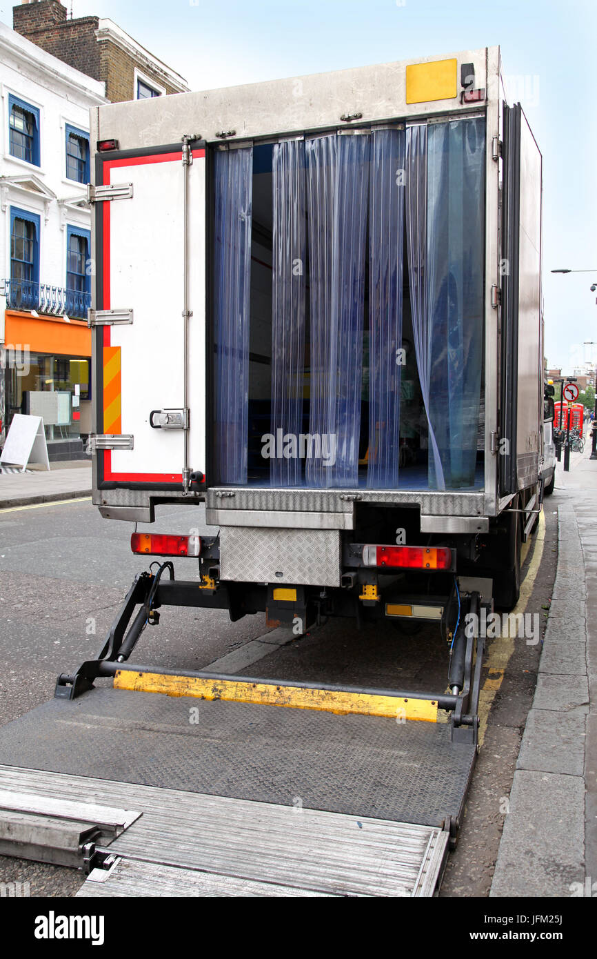 Truck back door hi-res stock photography and images - Alamy