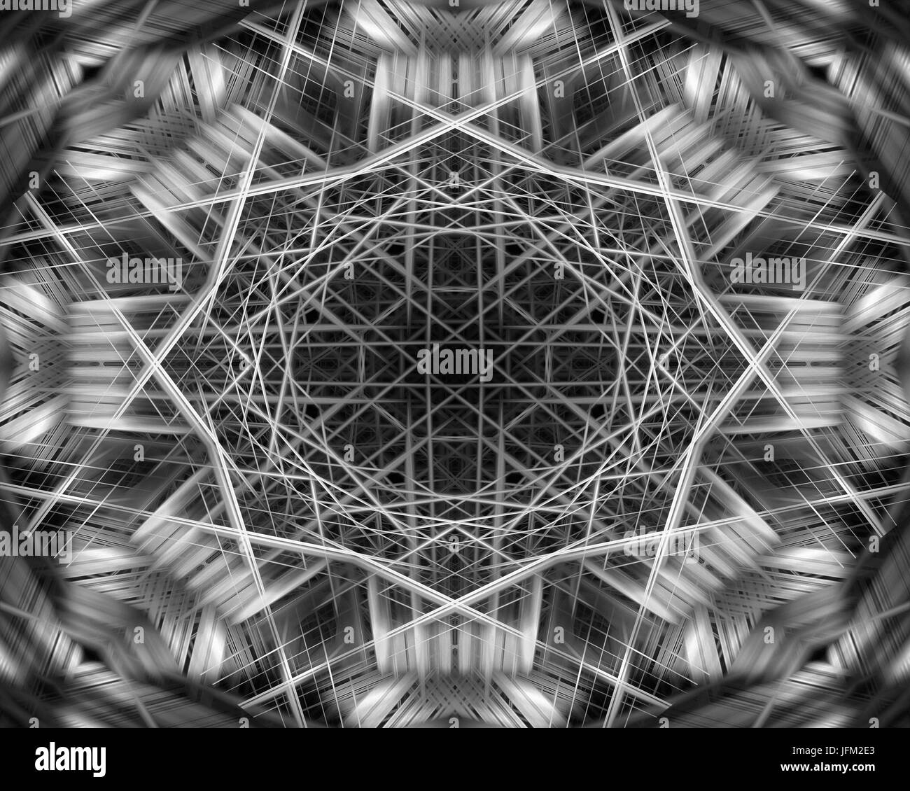 Light rays pattern Black and White Stock Photos & Images - Alamy