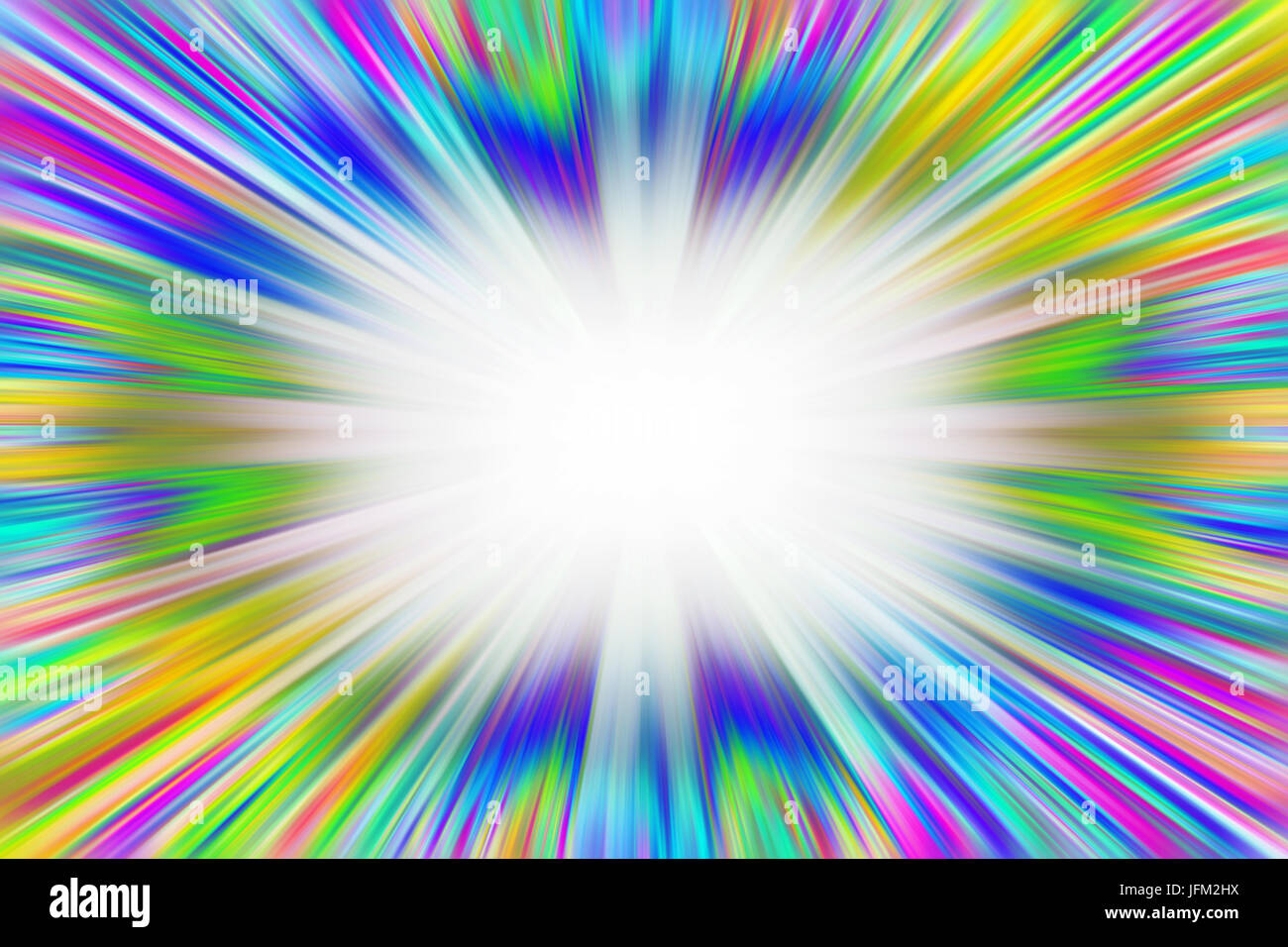 Colorful starburst explosion border Stock Photo - Alamy