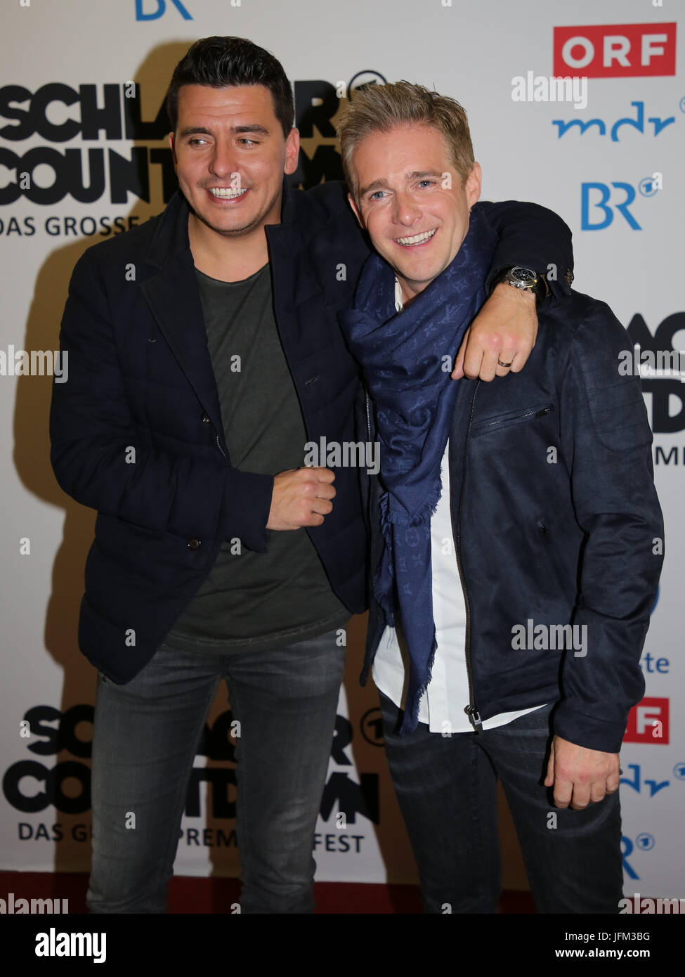 Singer Jan Smit and Singer Christoff ( KLUBBB 3 Stock Photo - Alamy