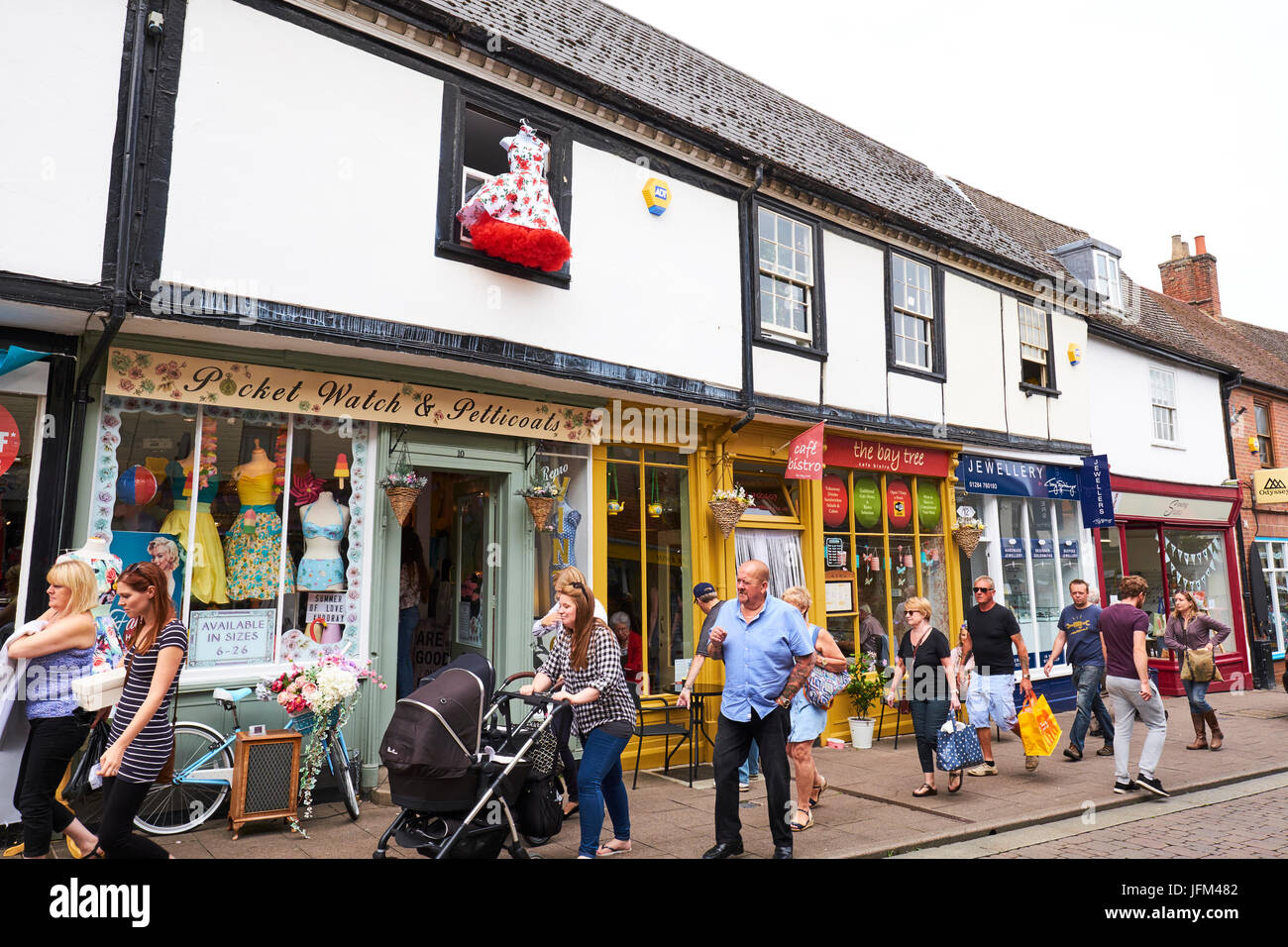 Bury st edmunds suffolk street hi-res stock photography and images - Alamy