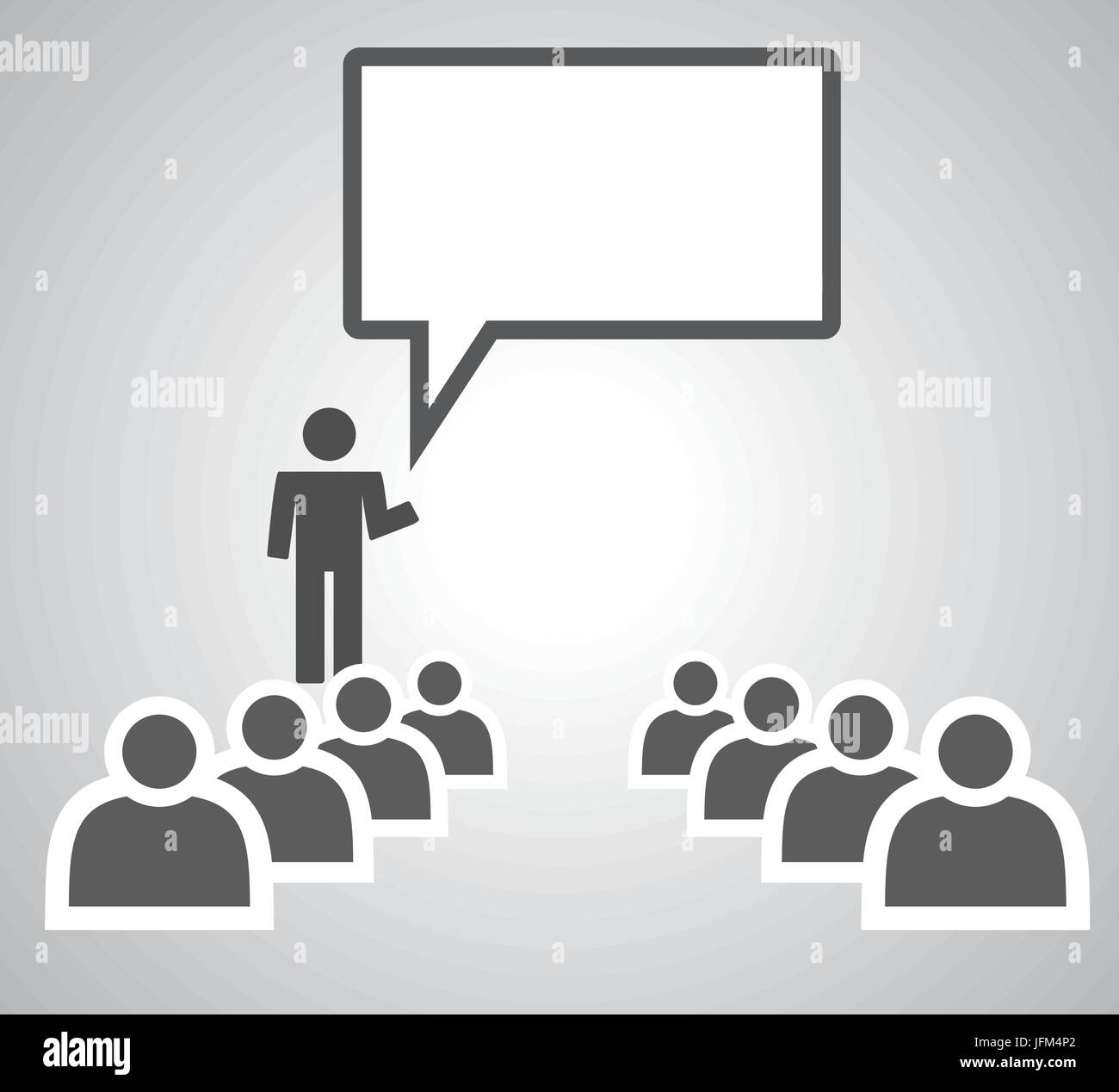 Presentation - Blank on white background Stock Vector Image & Art - Alamy