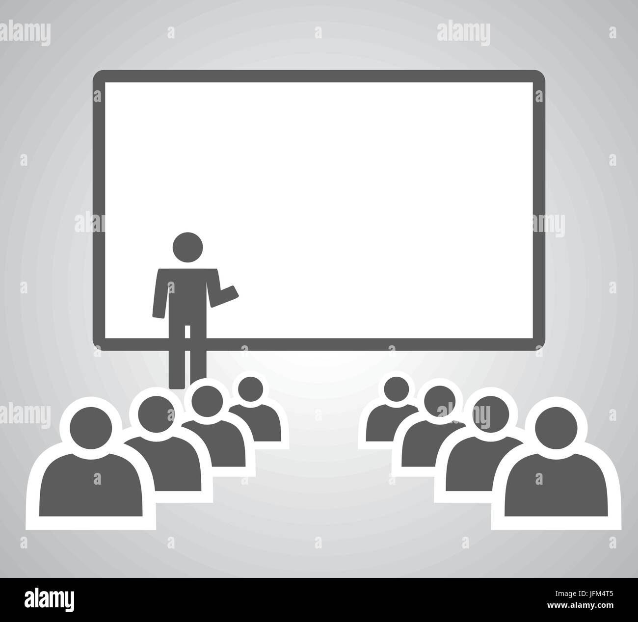 Presentation - Blank on white background Stock Vector Image & Art - Alamy