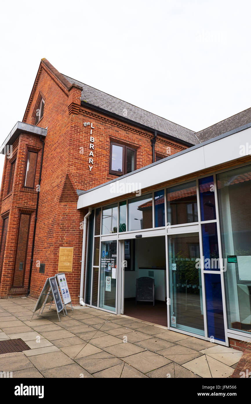 Bury St Edmunds Library High Resolution Stock Photography and Images ...