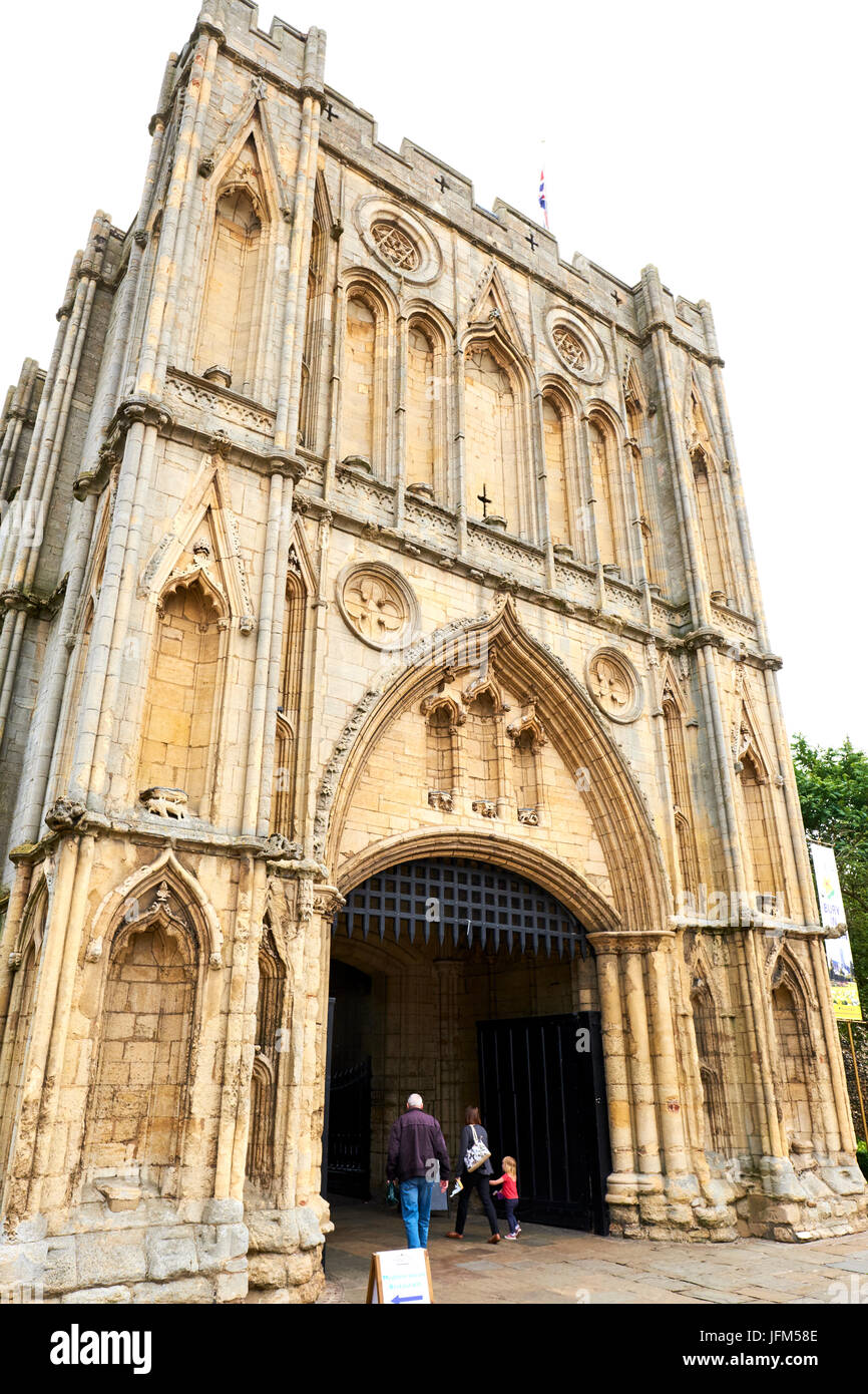 The Abbey Gate High Resolution Stock Photography and Images - Alamy