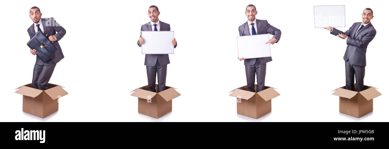 Thinking out of box concept Stock Photo - Alamy