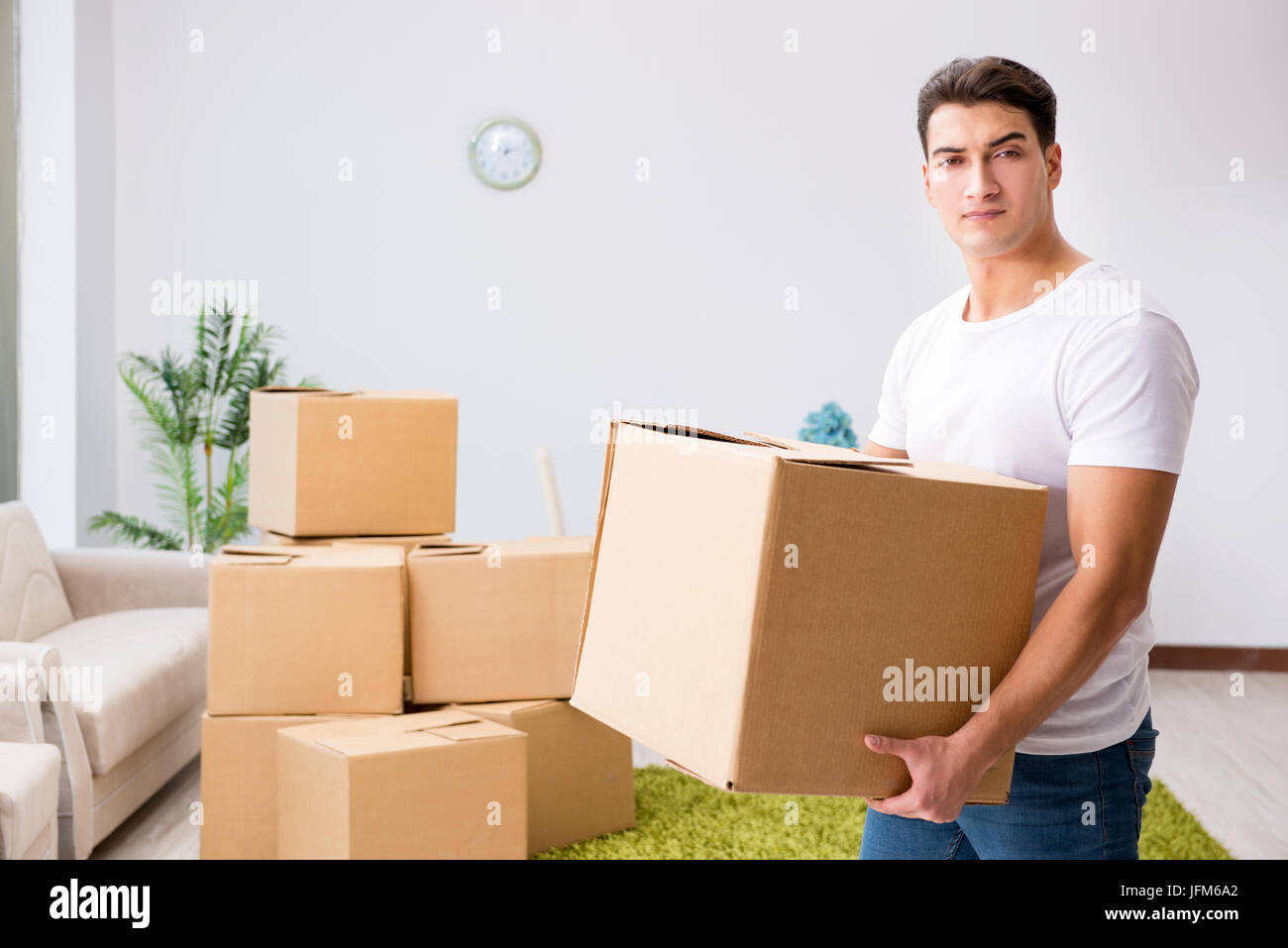 At and t boxes warehouse hi-res stock photography and images - Alamy