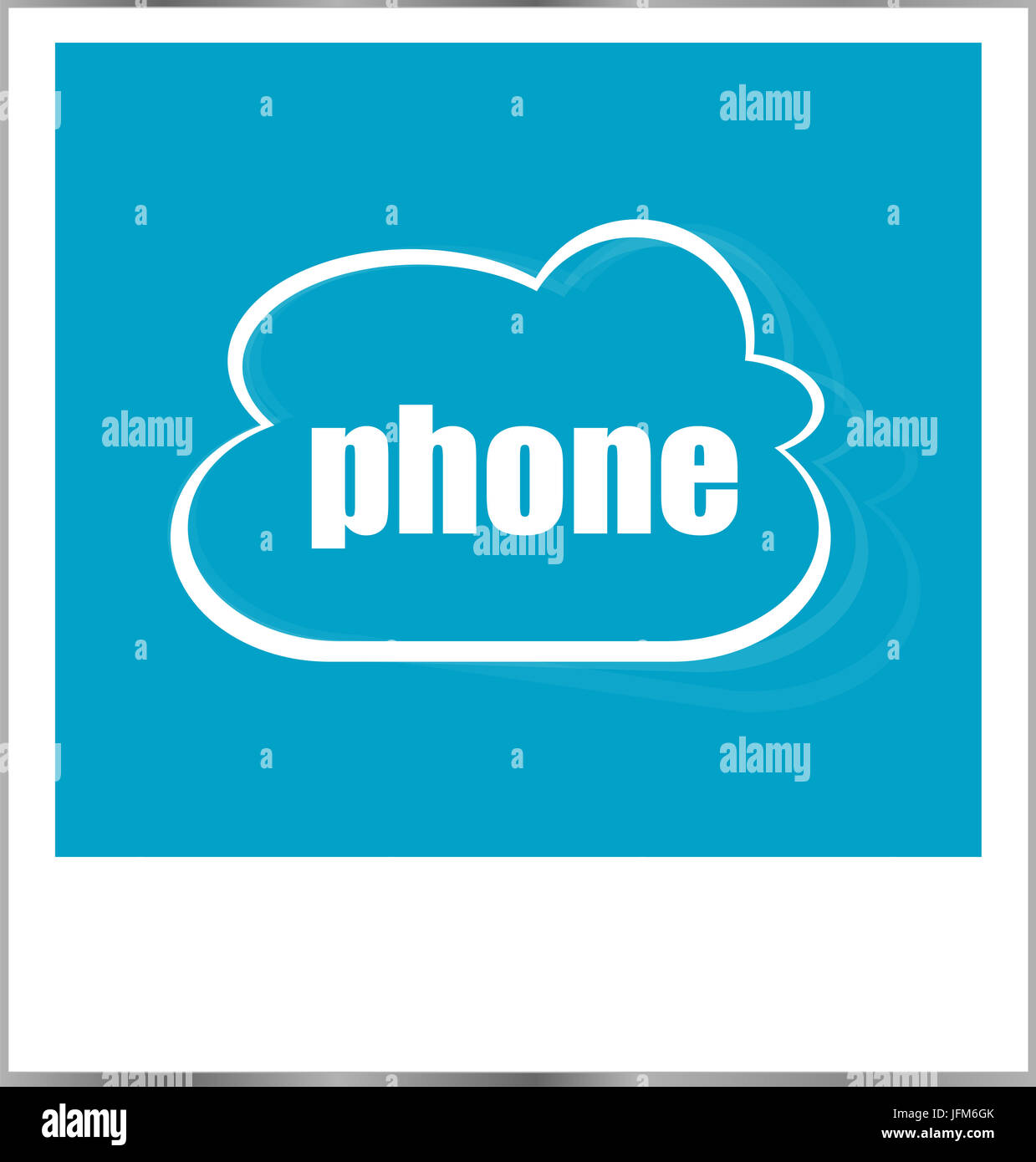 Phone as frame hi-res stock photography and images - Alamy