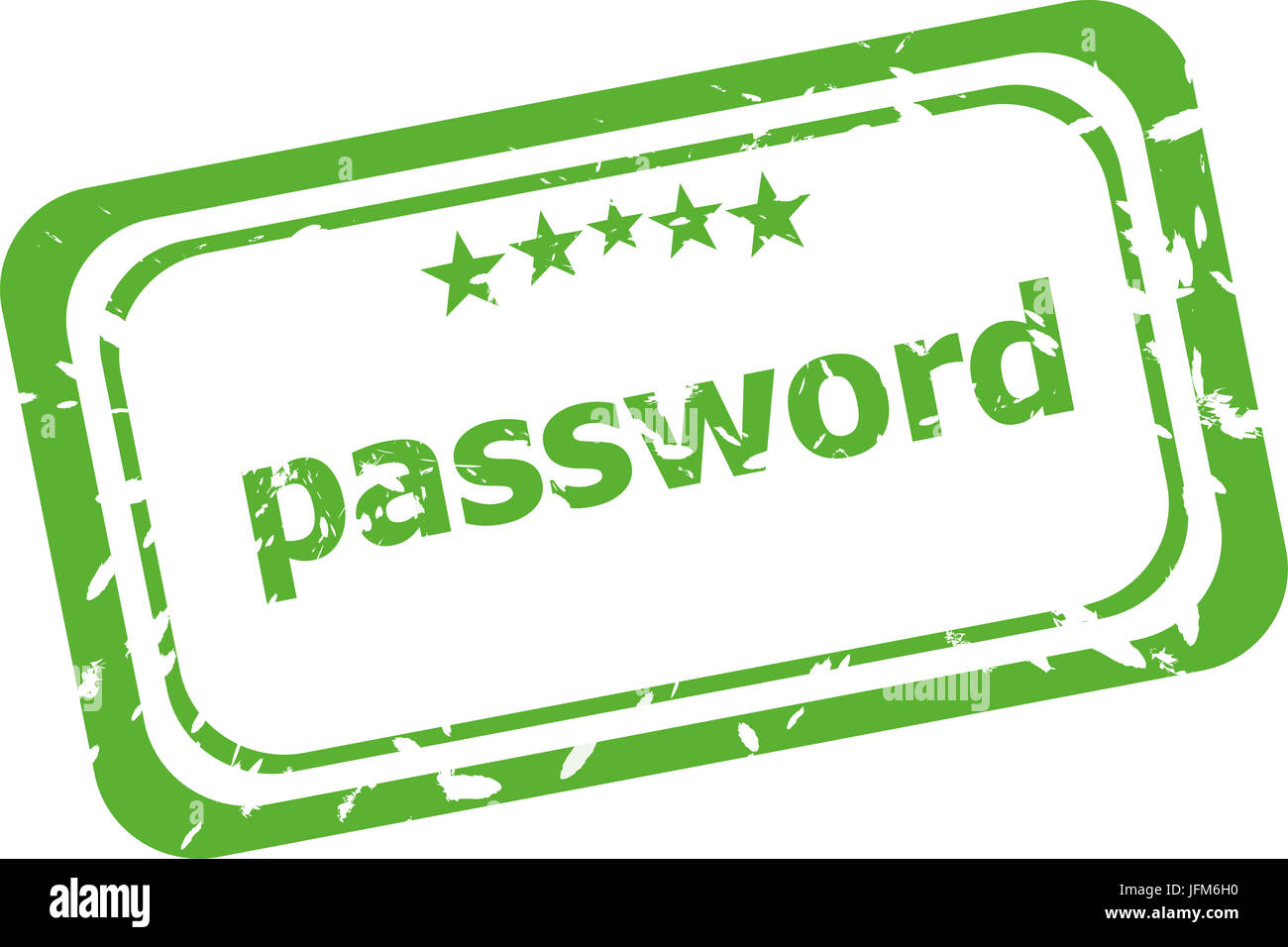 password Rubber Stamp over a white background Stock Photo - Alamy