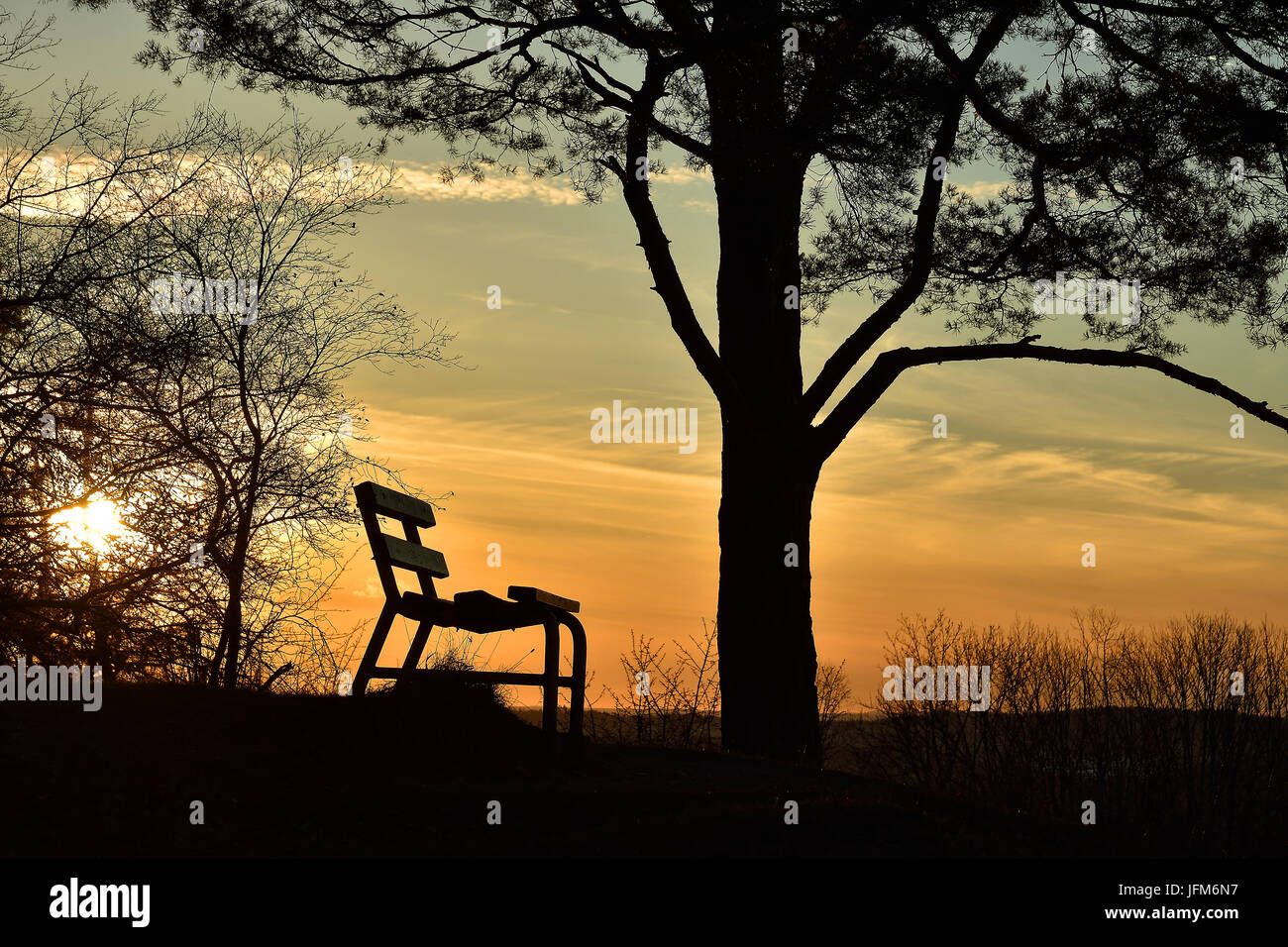 light mood; evening mood; sundown Stock Photo - Alamy