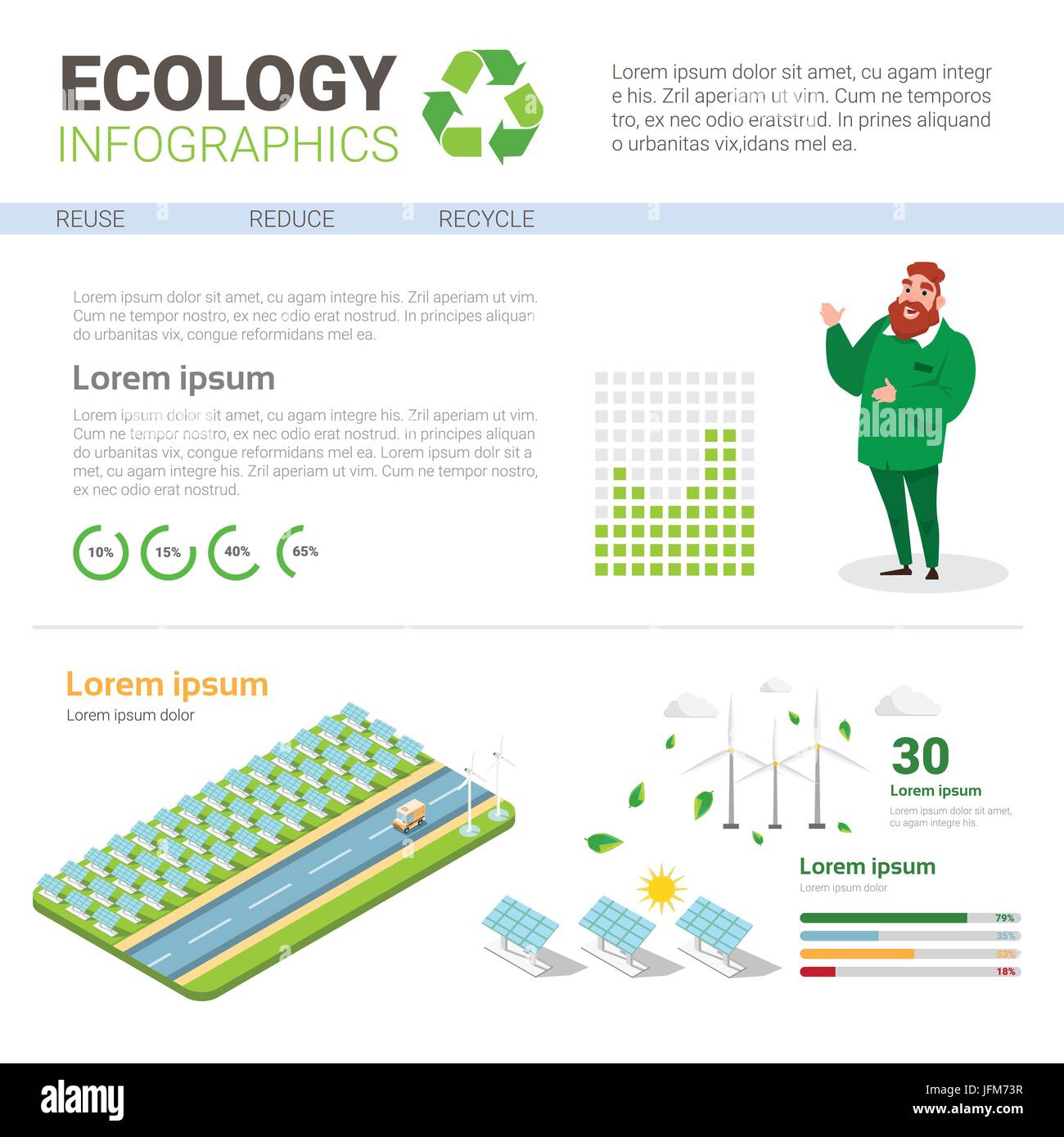 Ecology infographics hi-res stock photography and images - Alamy