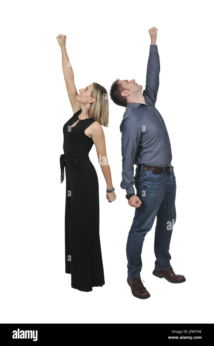 Husband wife smile Cut Out Stock Images & Pictures - Alamy