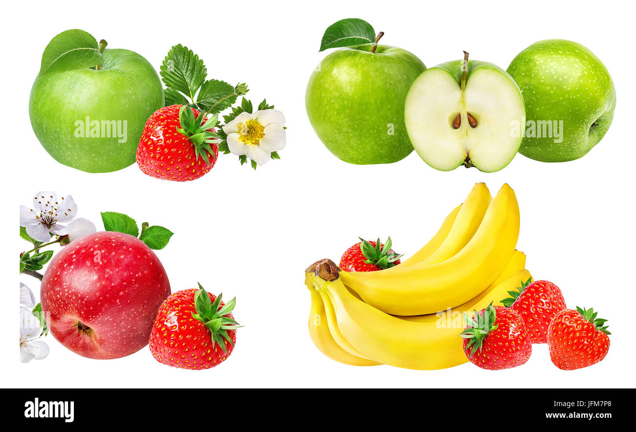 Apple and bananas hi-res stock photography and images - Alamy