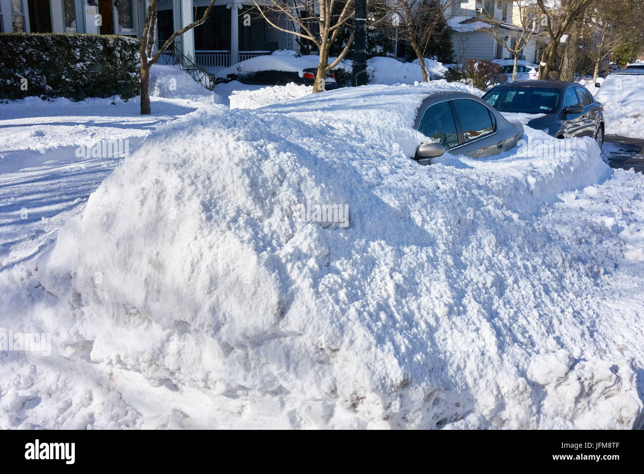 Brooklyn snow storm hi-res stock photography and images - Alamy