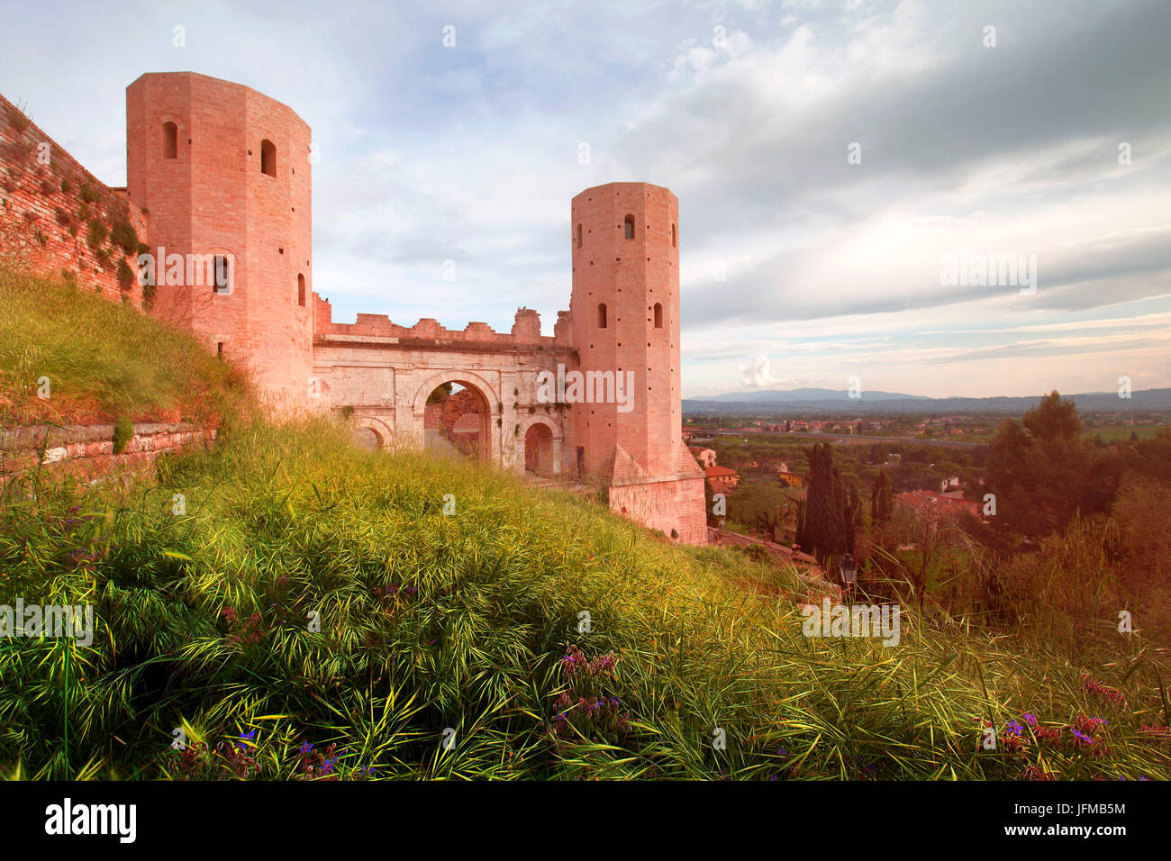 Perugia street umbria italy hi-res stock photography and images - Alamy