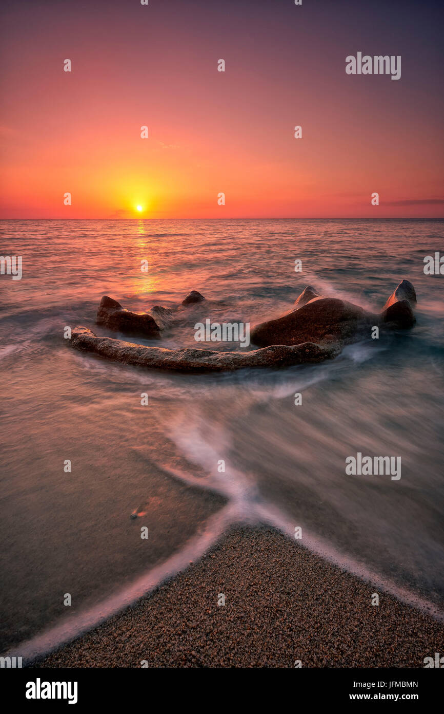 Tropea at sunset hi-res stock photography and images - Alamy