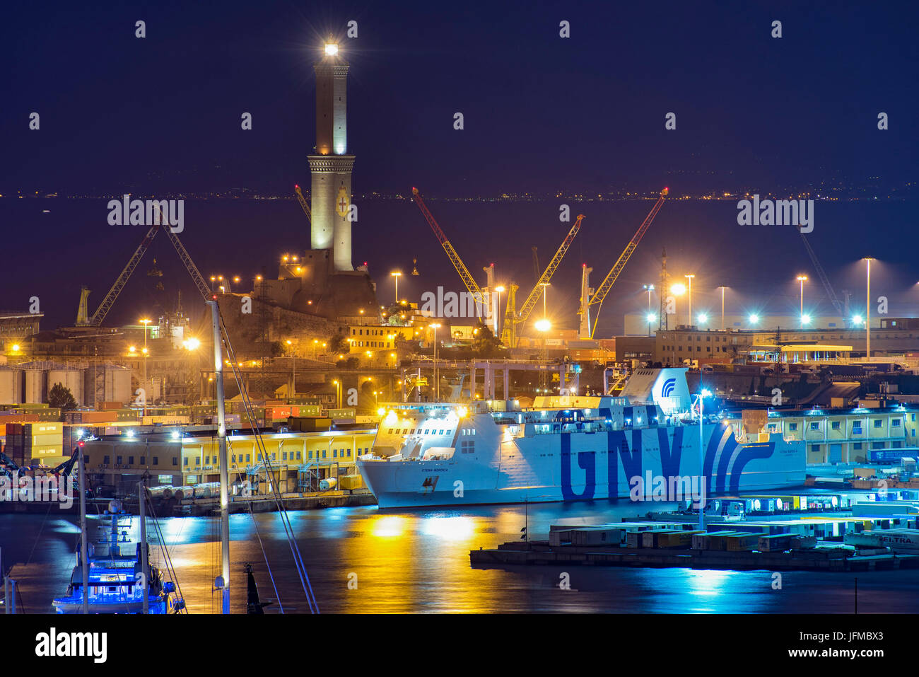 Genoa port hi-res stock photography and images - Alamy