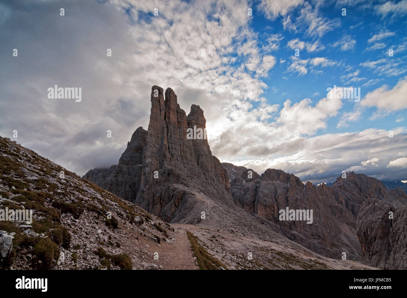 Vajolet towers of rosengarten group hi-res stock photography and images ...
