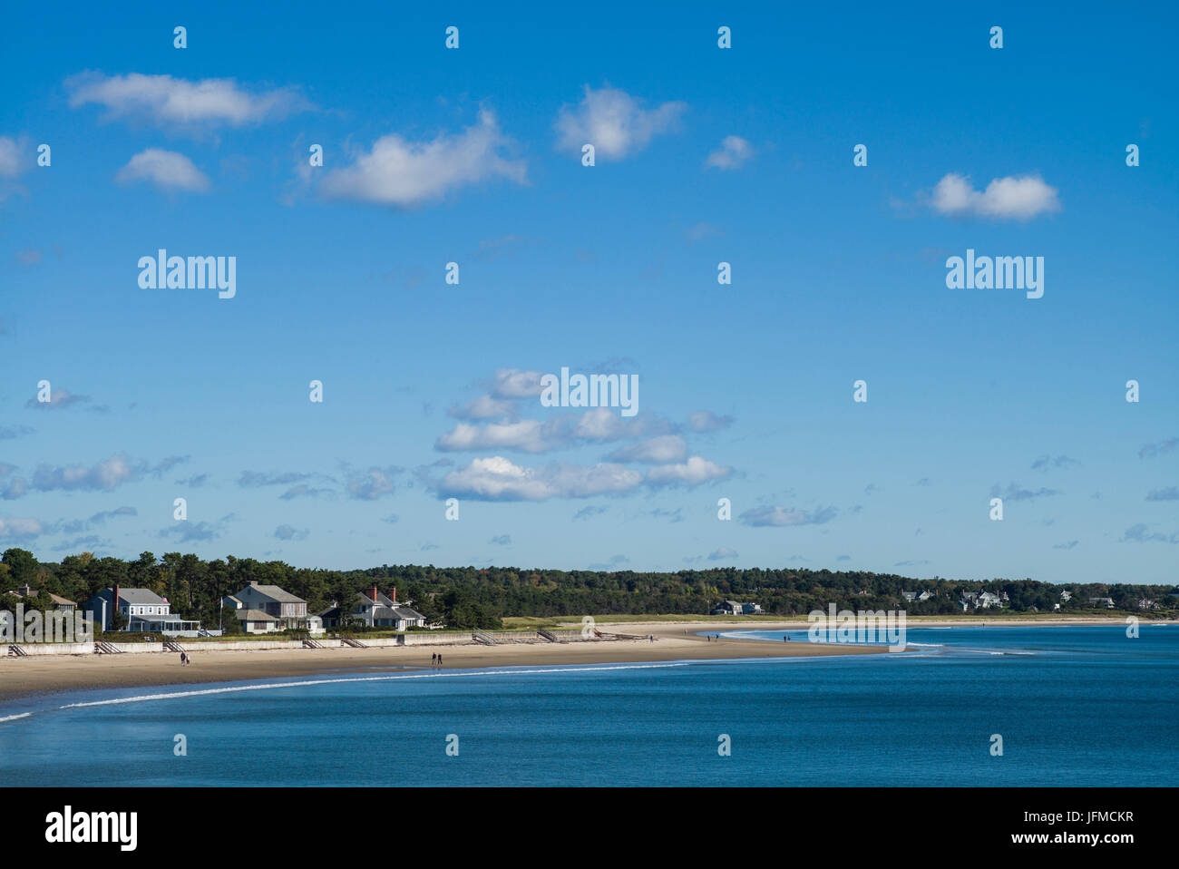 USA, Maine, Scarborough, Black Point, beach at Black Point Stock Photo ...