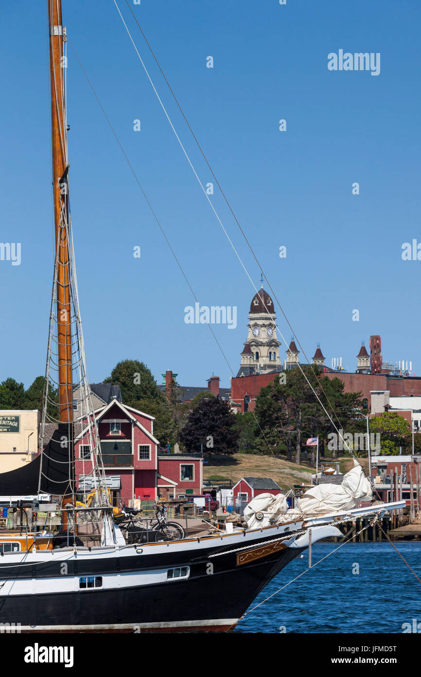 USA, Massachusetts, Cape Ann, Gloucester, America's Oldest Seaport ...