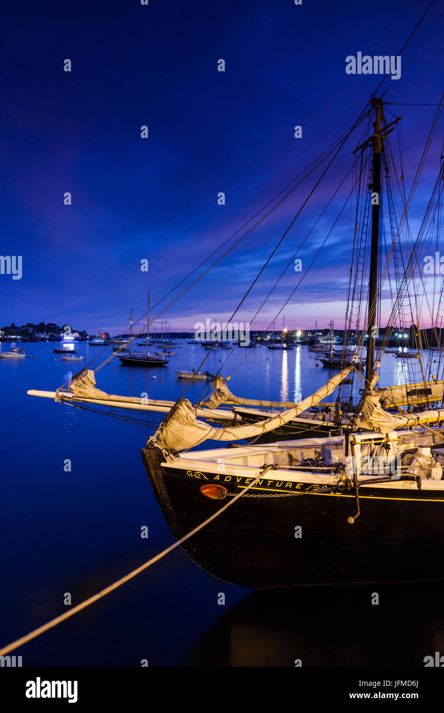 USA, Massachusetts, Cape Ann, Gloucester, America's Oldest Seaport ...