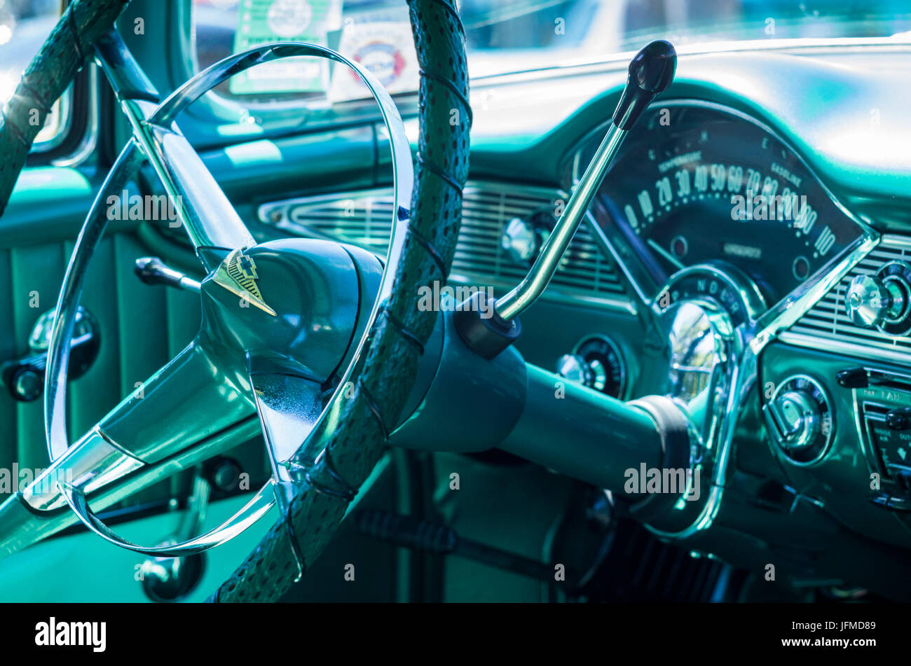 1950s chevrolet interior hi-res stock photography and images - Alamy