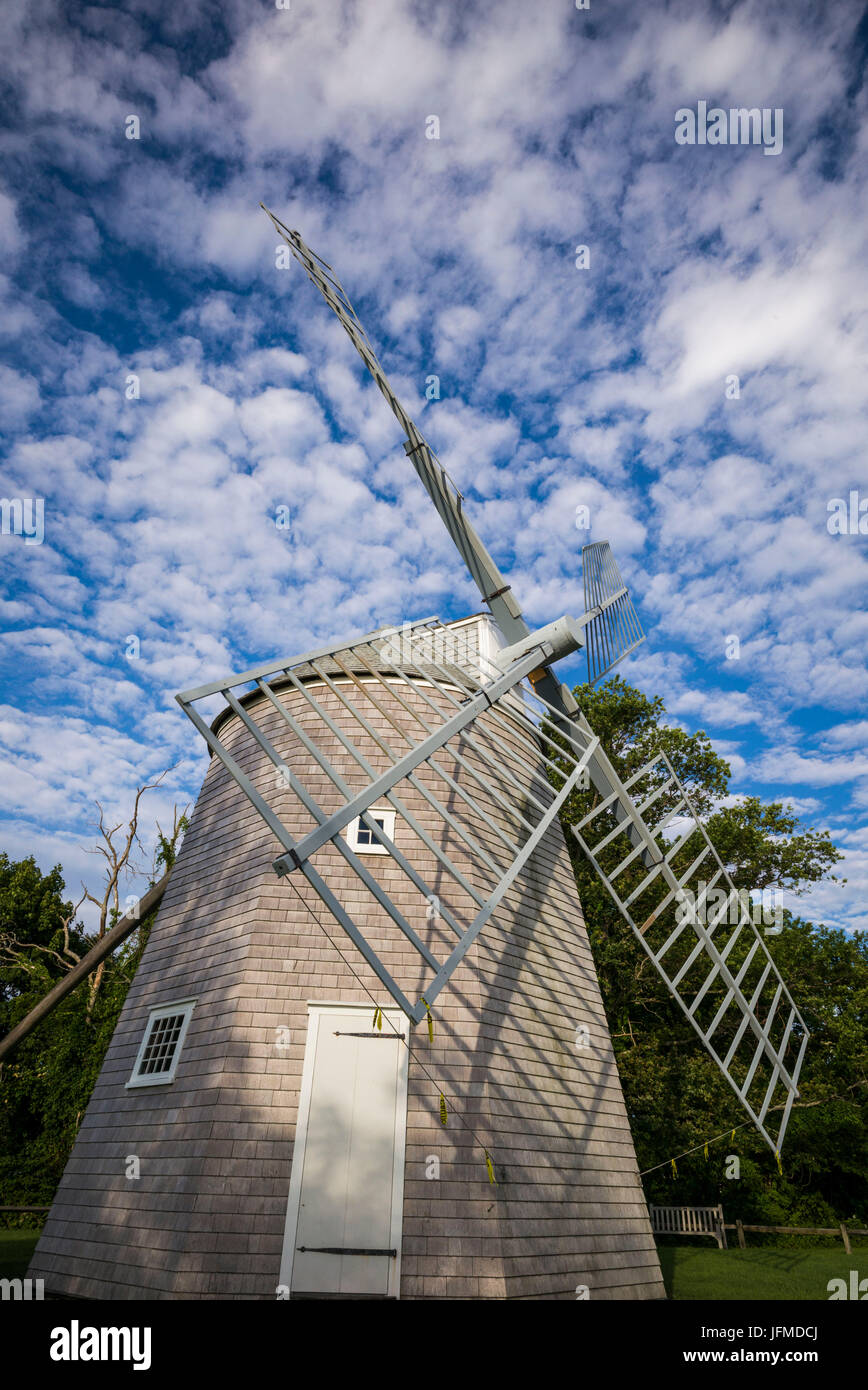 USA, Massachusetts, Cape Cod, Orleans, old windmill Stock Photo - Alamy