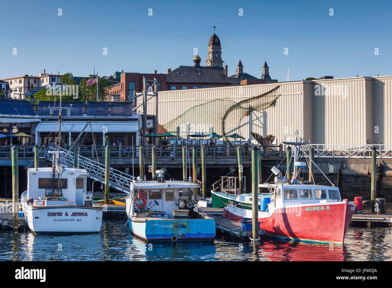 USA, Massachusetts, Cape Ann, Gloucester, waterfront Stock Photo - Alamy