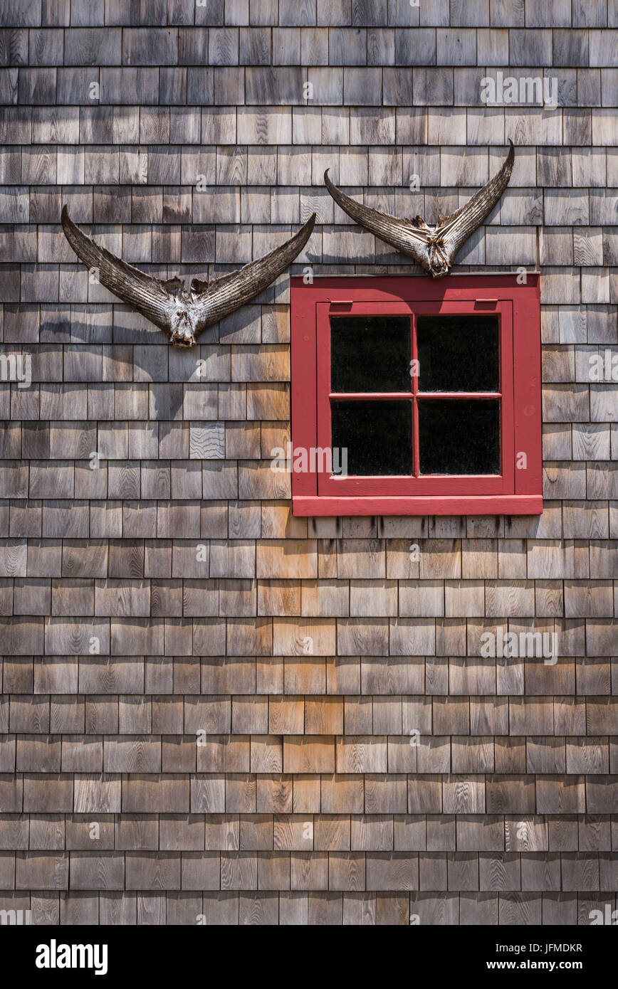 USA, Massachusetts, Cape Ann, Lanesville, lobster shack detail Stock ...