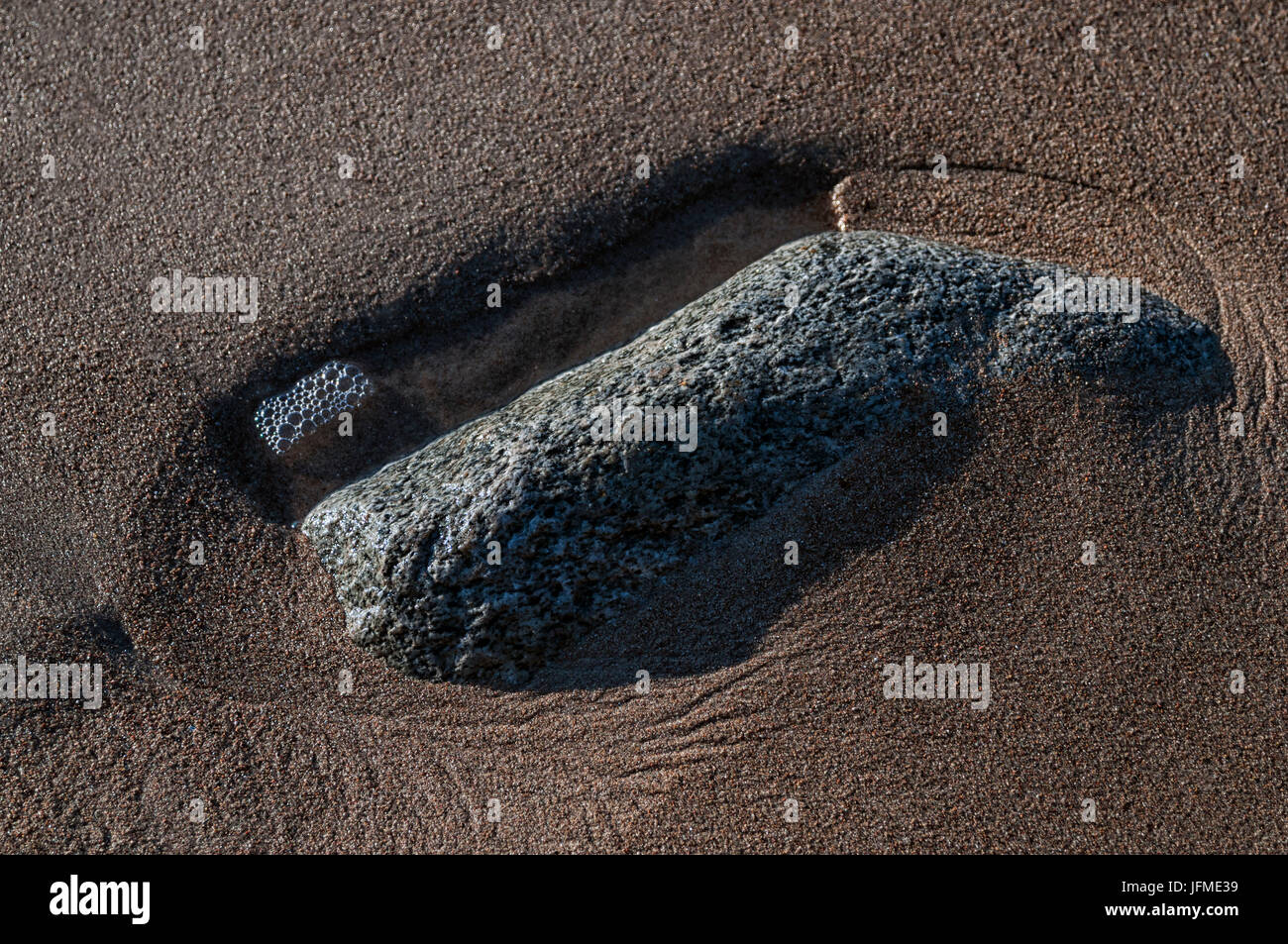 Natural Science, Boulders on the beach Stock Photo - Alamy