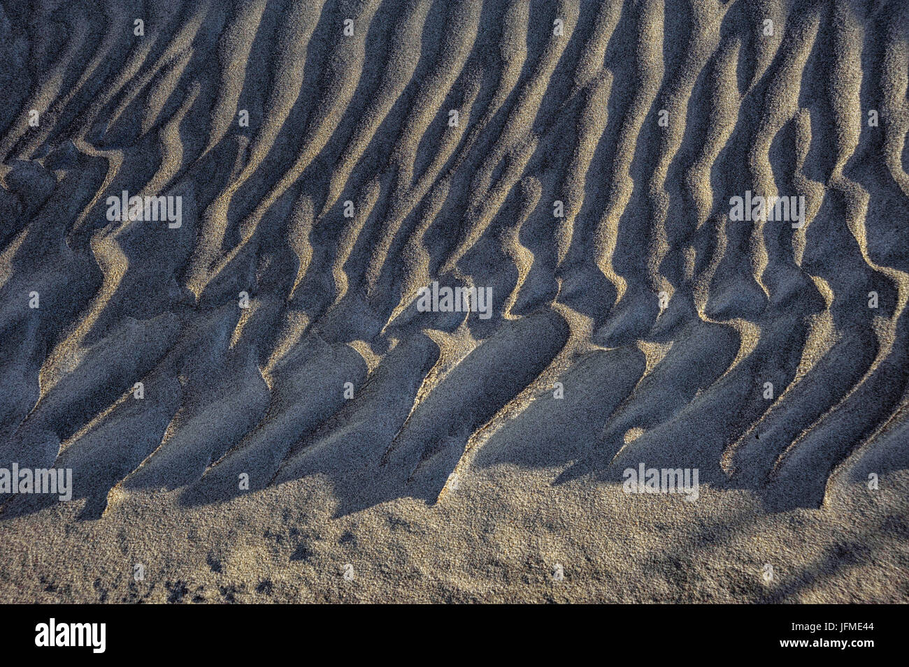Natural Science, Texture of sand on the beach close-up Stock Photo - Alamy