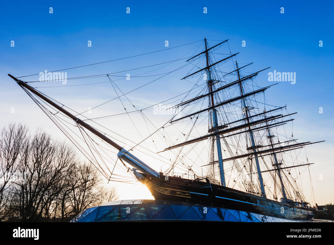 England, London, Greenwich, The Cutty Sark Stock Photo - Alamy