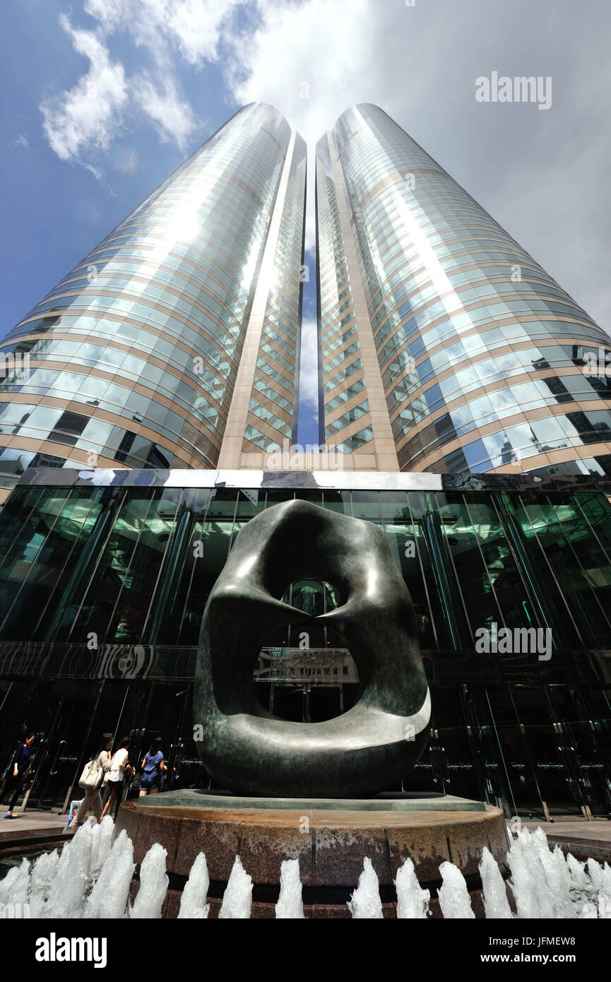 Hong kong office buildings hi-res stock photography and images - Alamy