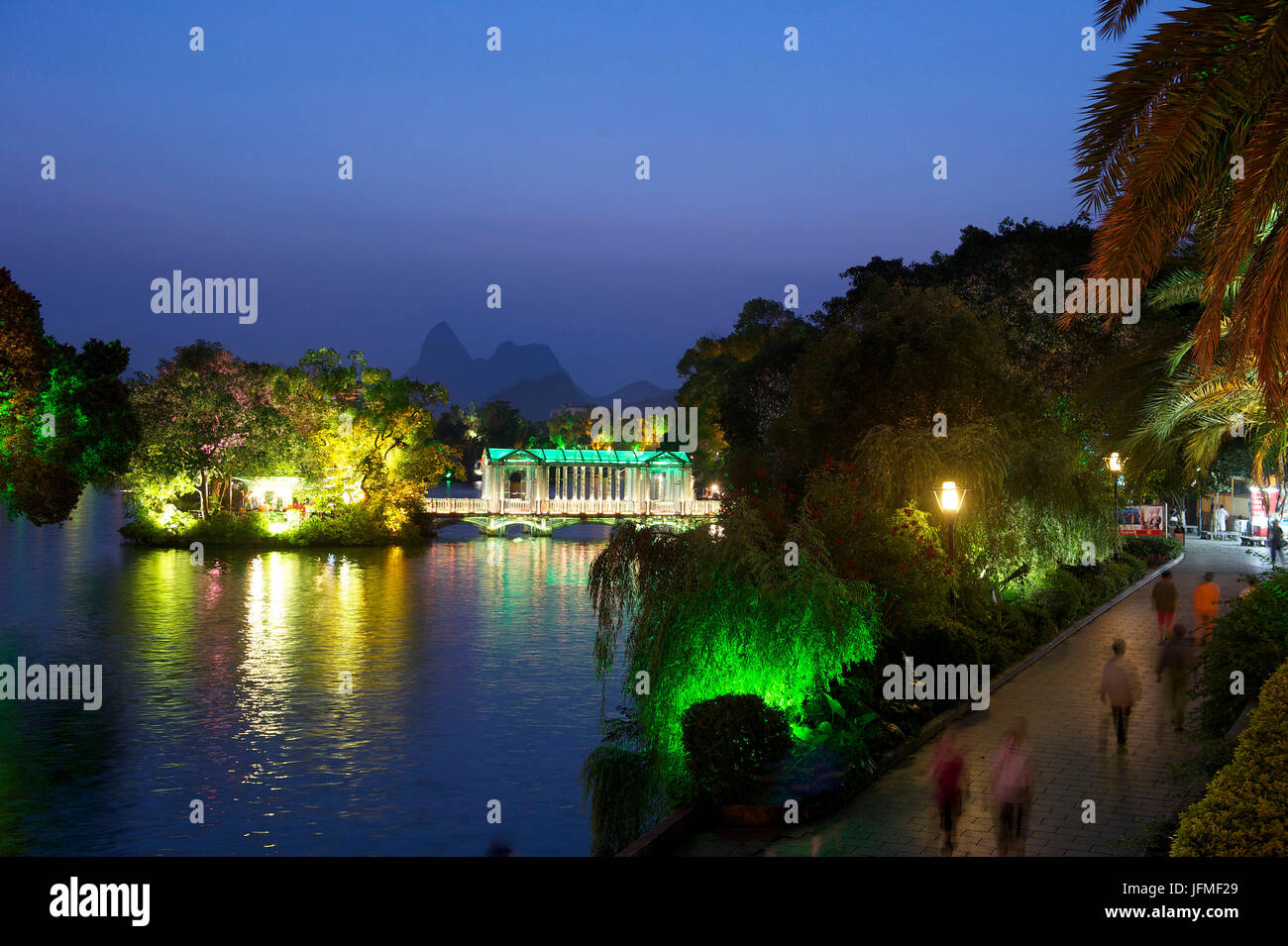 China Guangxi Guilin Bridge On Stock Photos & China Guangxi Guilin ...