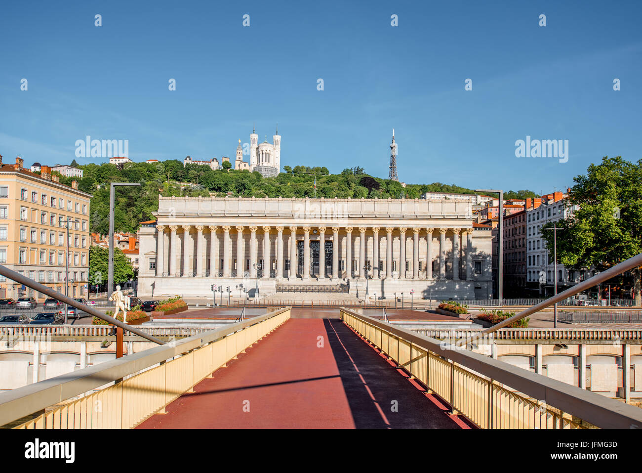 Lyon city in France Stock Photo - Alamy
