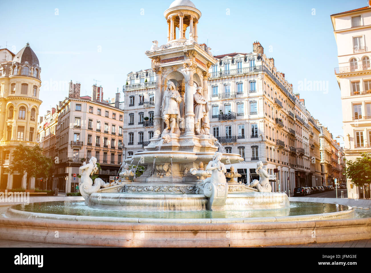 Lyon city in France Stock Photo - Alamy