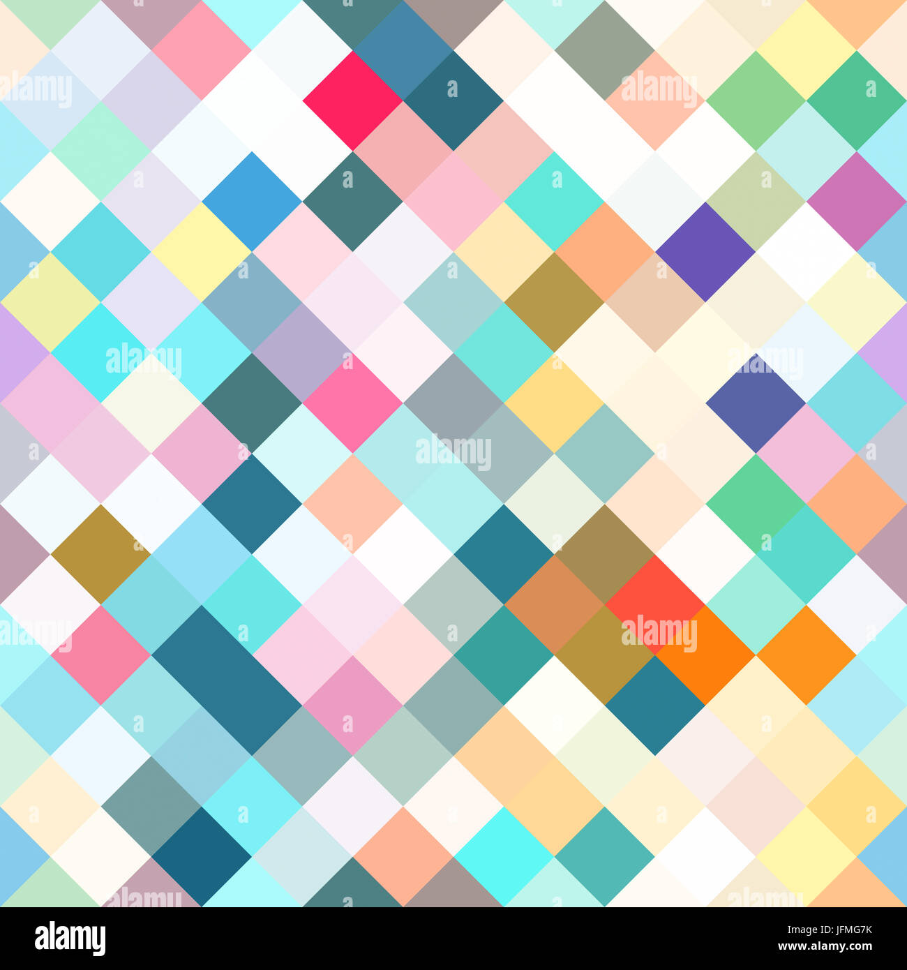 Fun Pixel Background Seamless Repeating Pattern Art Stock Photo - Alamy