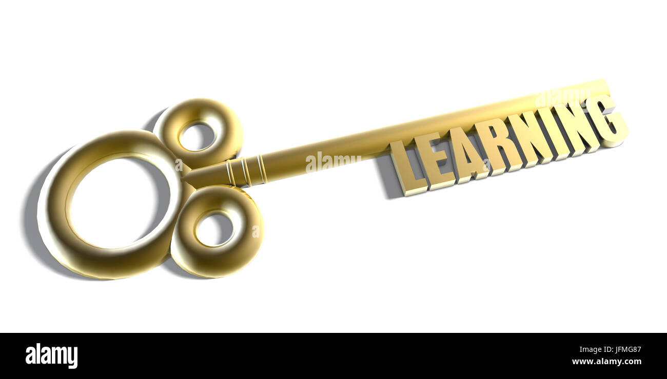 Instant Access to Learning as a Key Concept Stock Photo - Alamy
