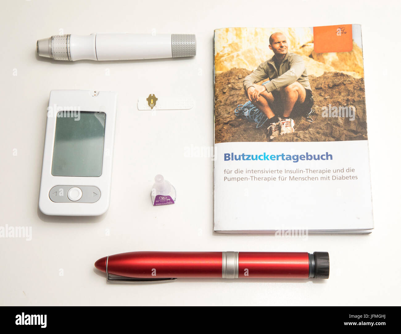 Glucose meter device hi-res stock photography and images - Alamy