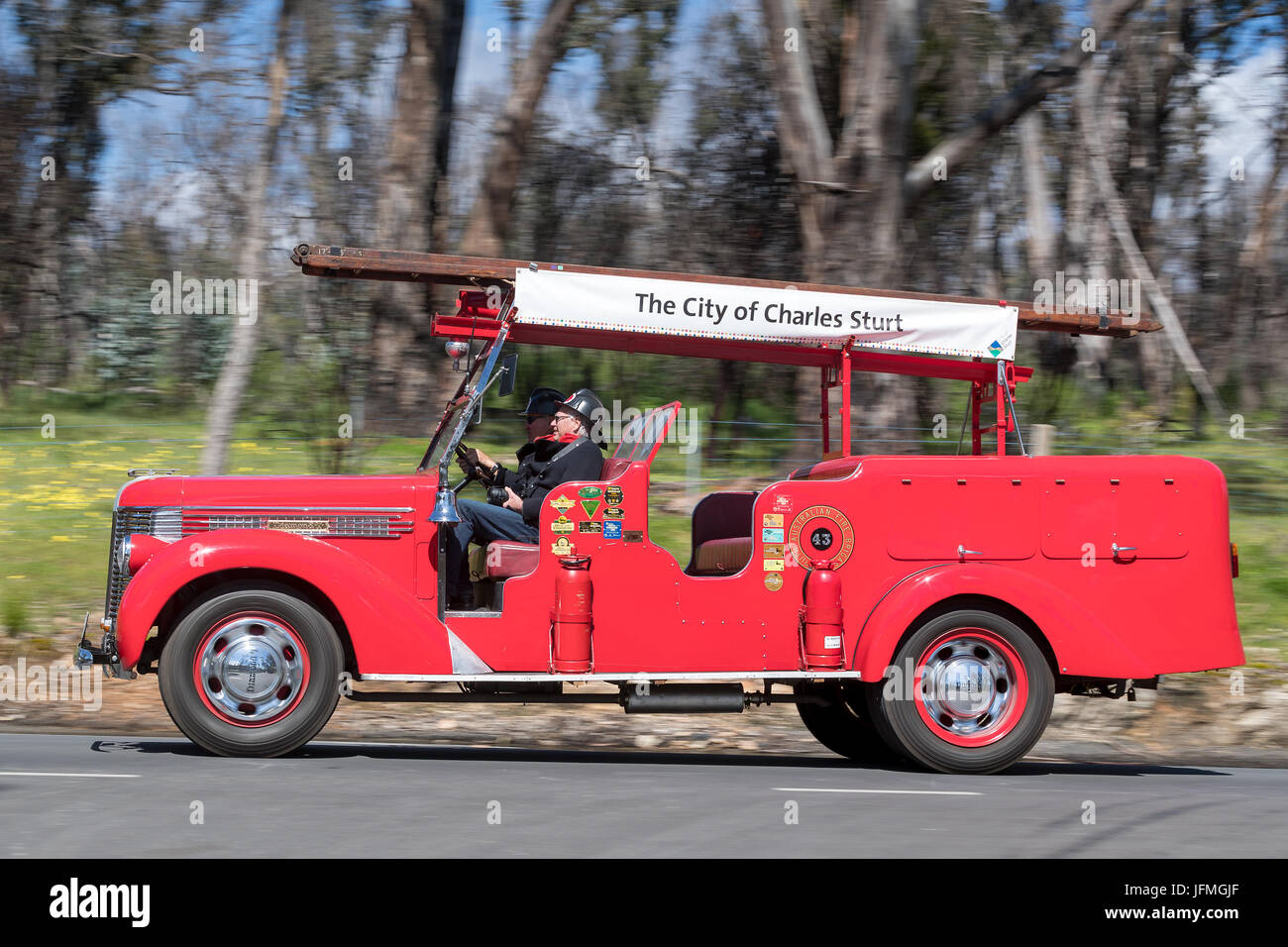 1938 diamond t firetruck hi-res stock photography and images - Alamy
