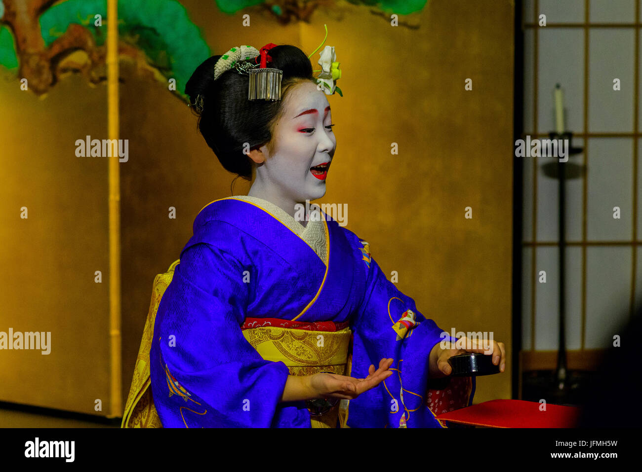 Maiko in Kyoto Stock Photo - Alamy