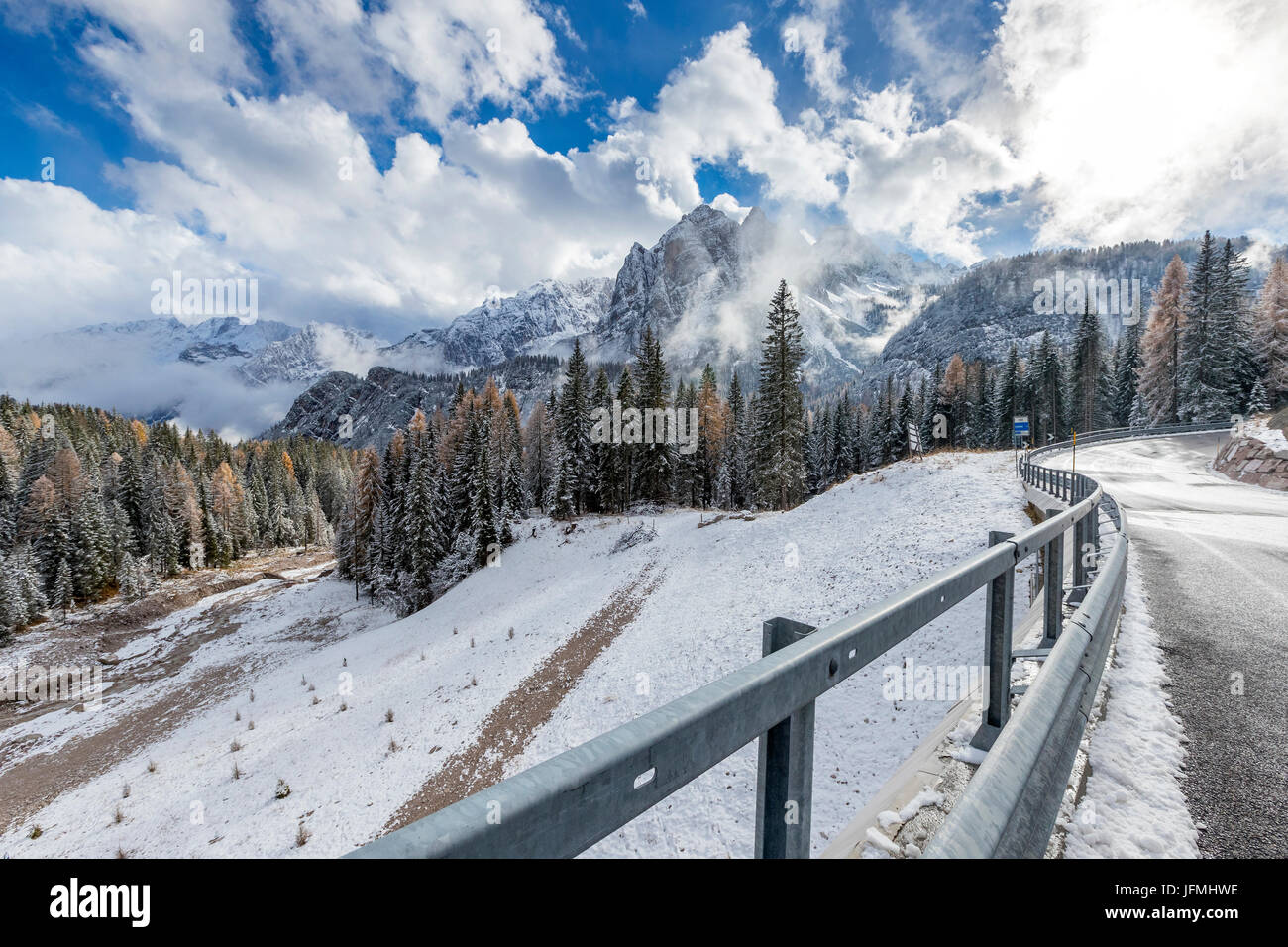 Passo Tre Croci, Cortina D'Ampezzo, Province of Belluno, region of ...