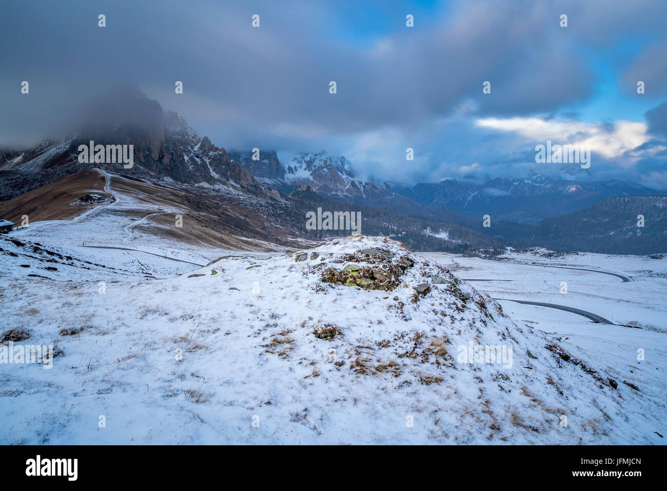 Passo Giau, Cortina D'Ampezzo, Province of Belluno, region of Veneto ...