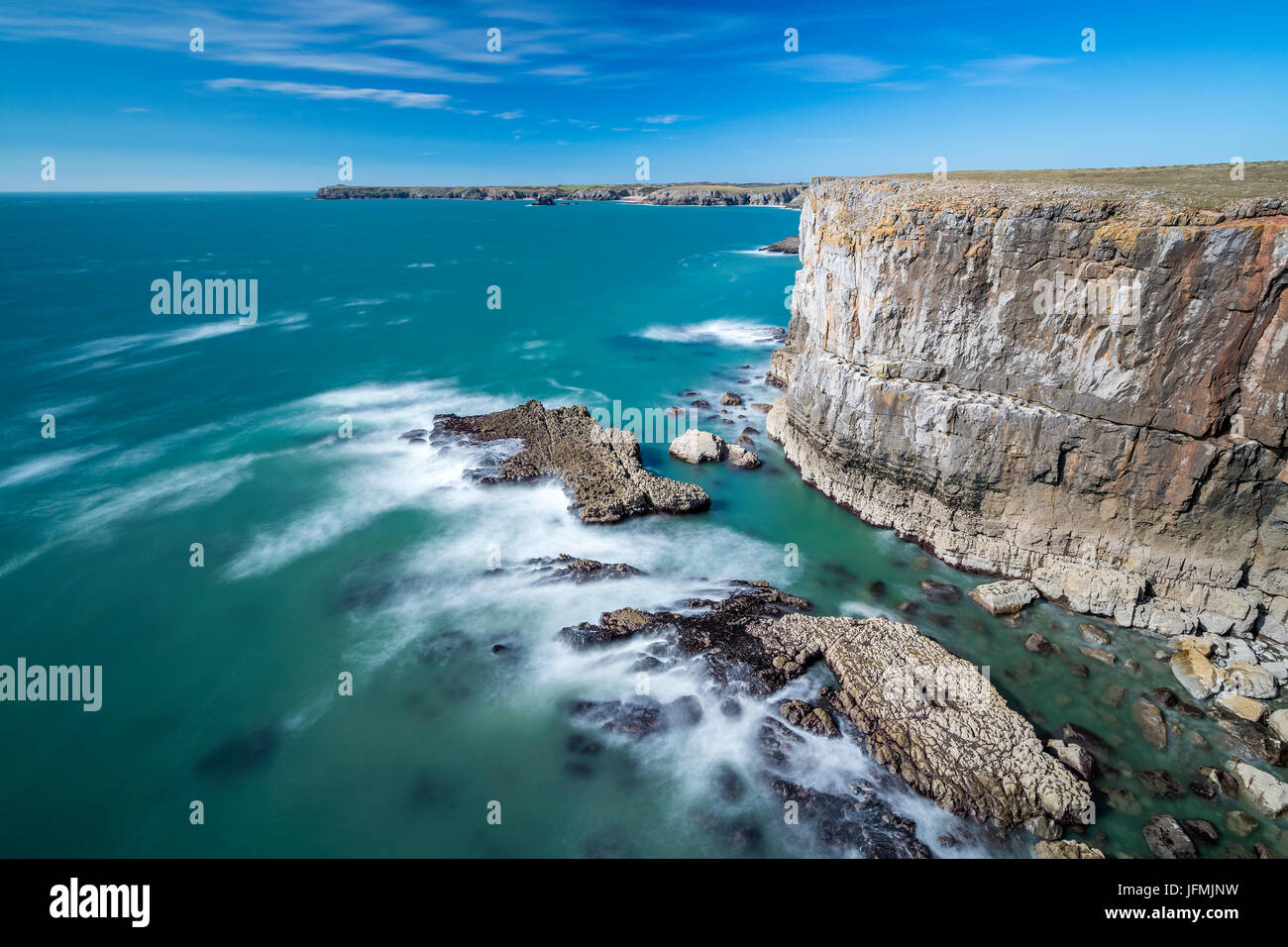 Stackpole Head, Stackpole Warren, Pembrokeshire Coast National Park ...