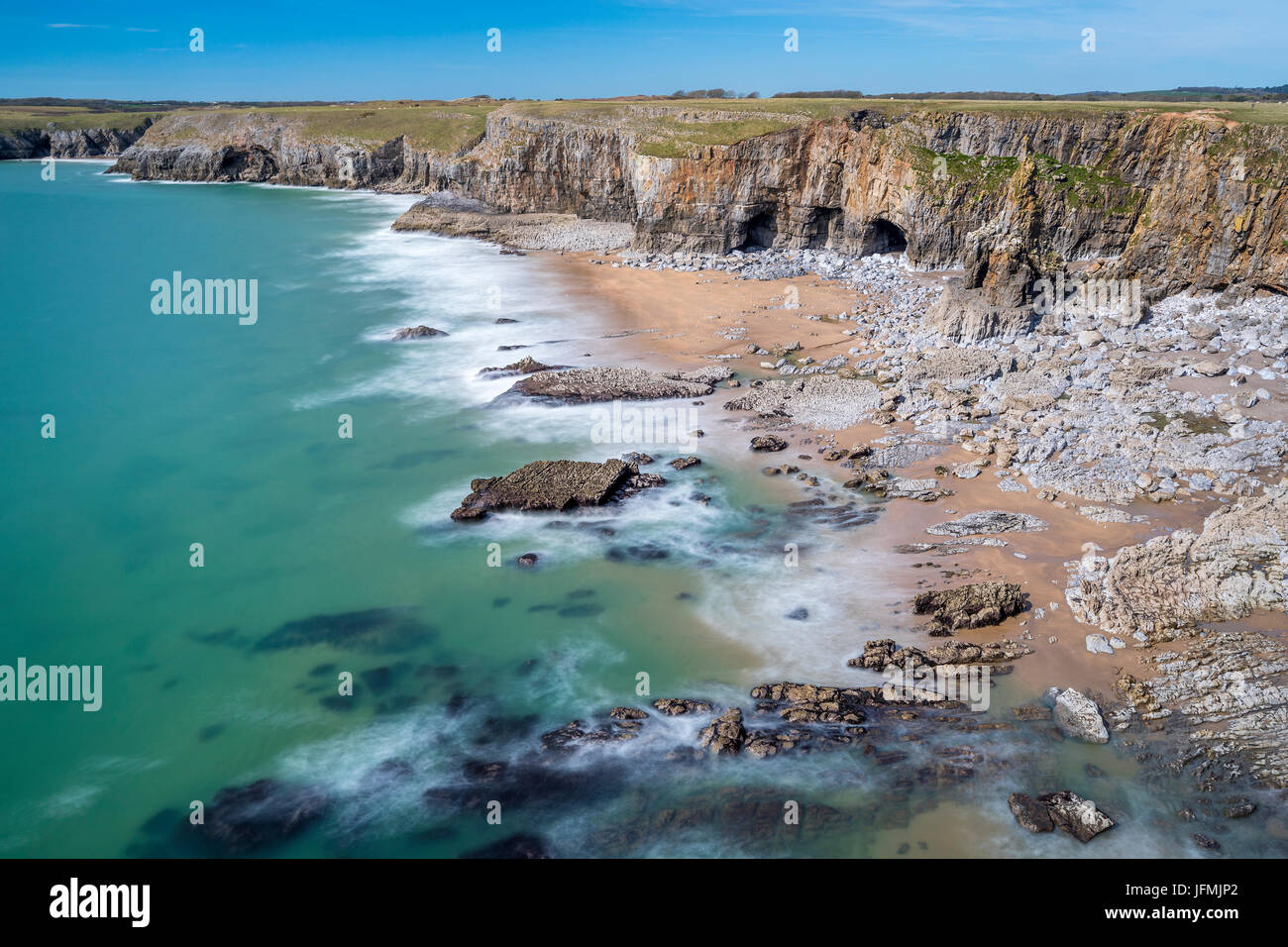 Stackpole Warren, Pembrokeshire Coast National Park, Bosherston, Wales ...