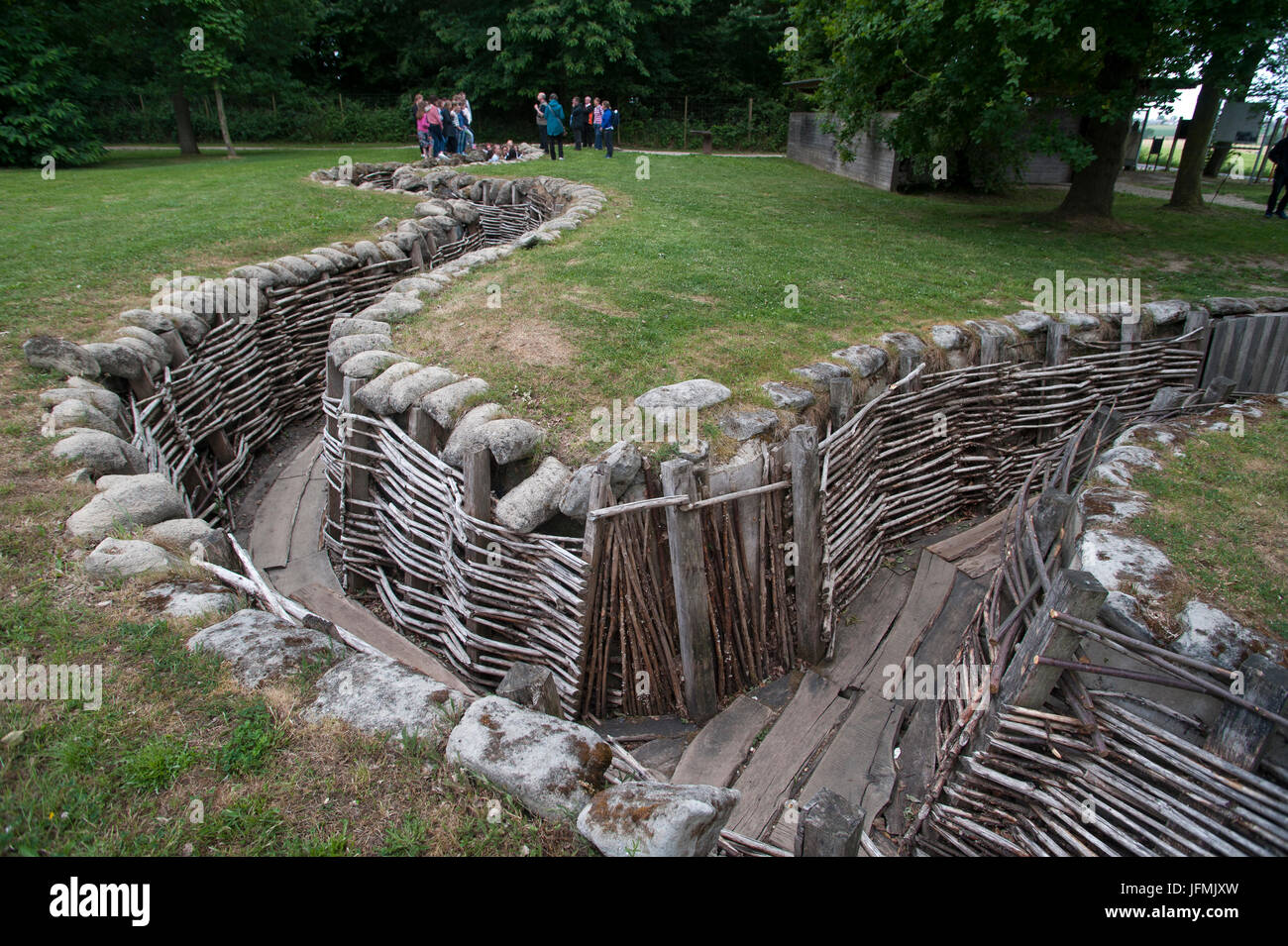 Ww1 trenches trench warfare first world war hi-res stock photography ...